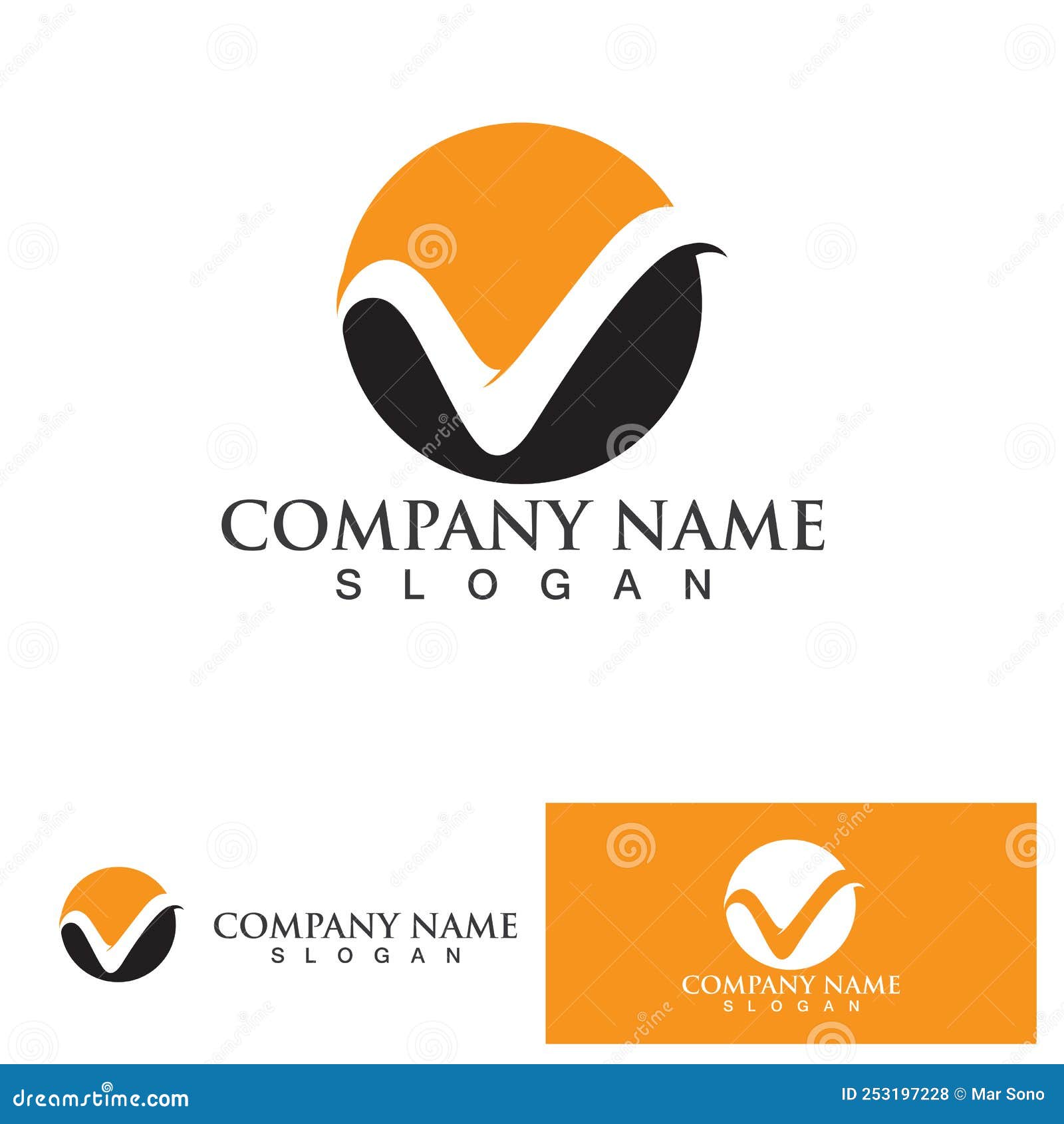 V Letter Logo and Symbol Vector Template Stock Vector - Illustration of ...