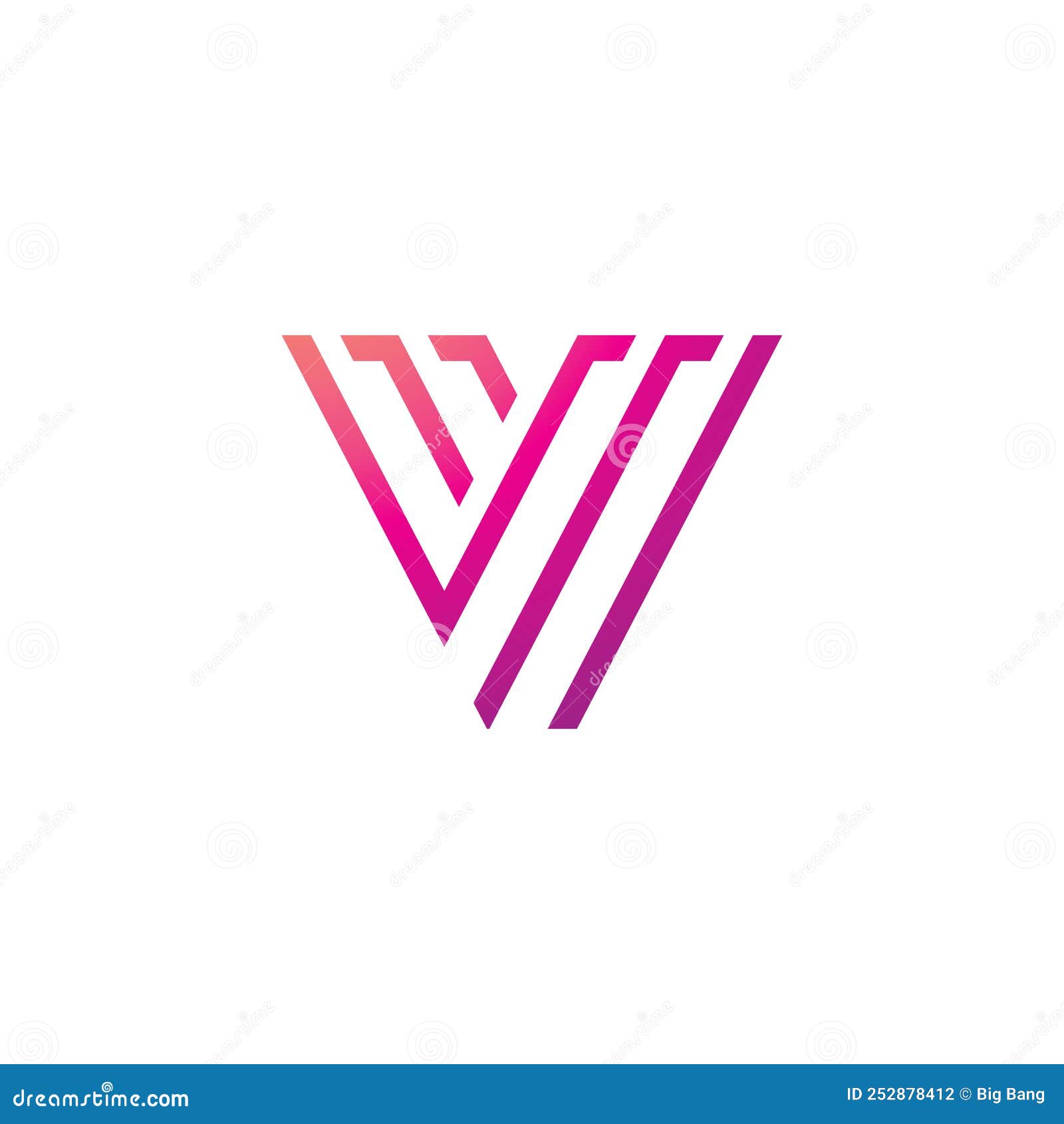 V Line Logo Design and Template. Creative X Icon Initials Line Letters ...