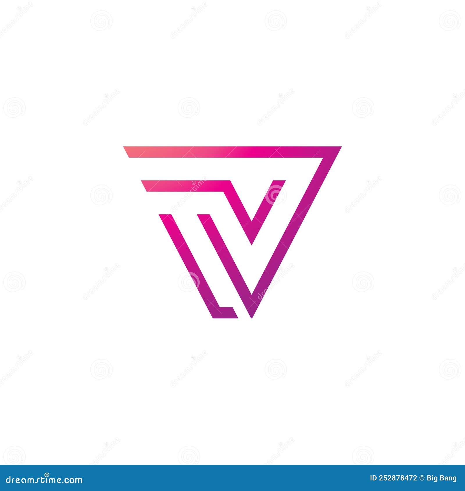 V Line Logo Design and Template. Creative X Icon Initials Line Letters ...