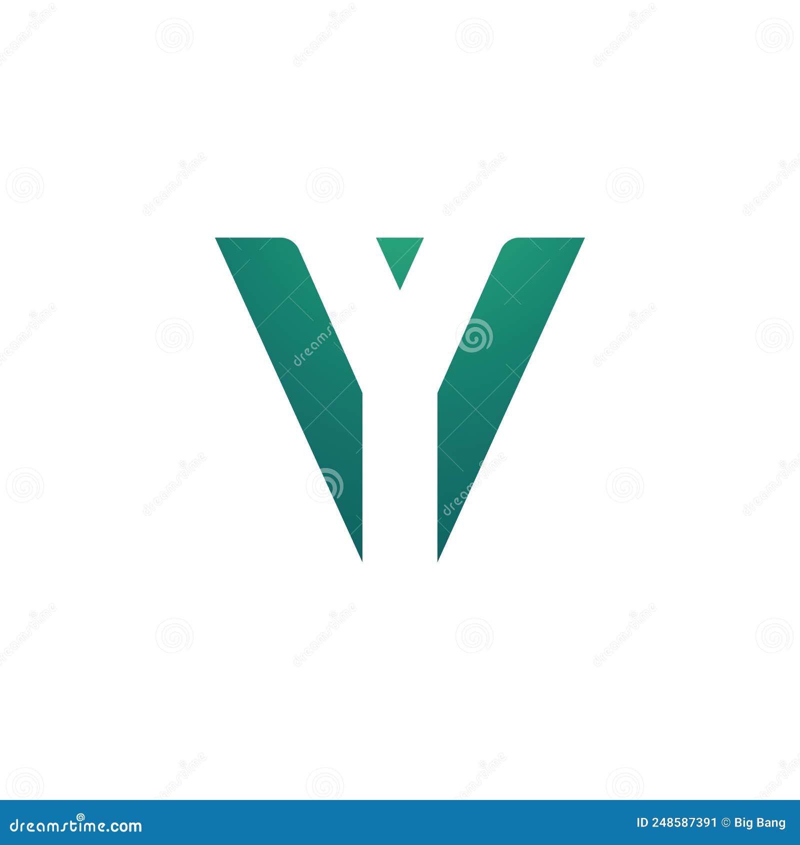 V Logo Design and Template. Creative V Y Icon Initials Based Letters in ...