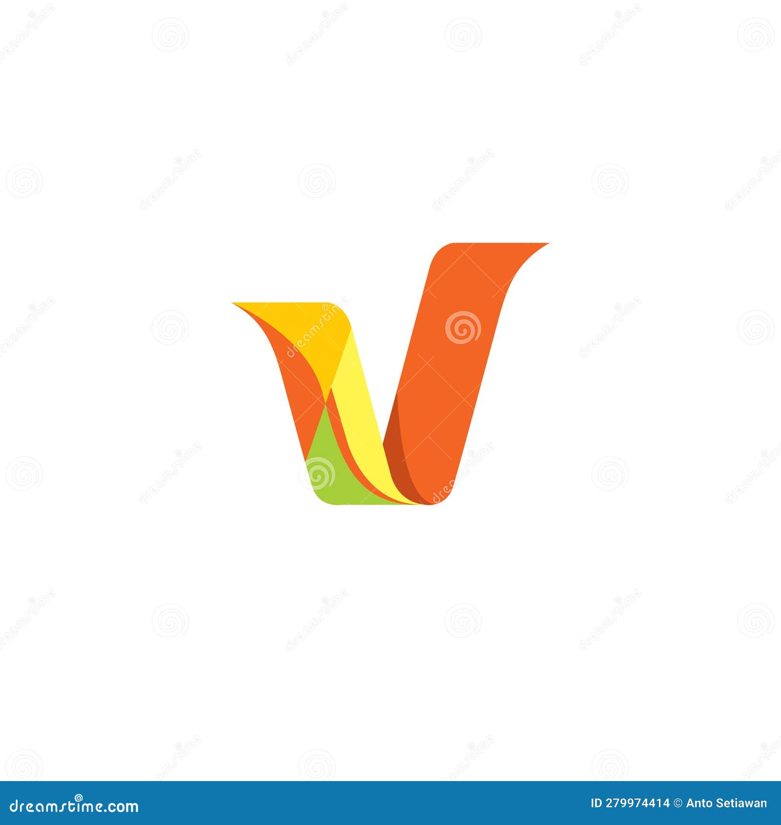 V Logo Simple Design. Letter V Modern Logo Stock Vector - Illustration ...