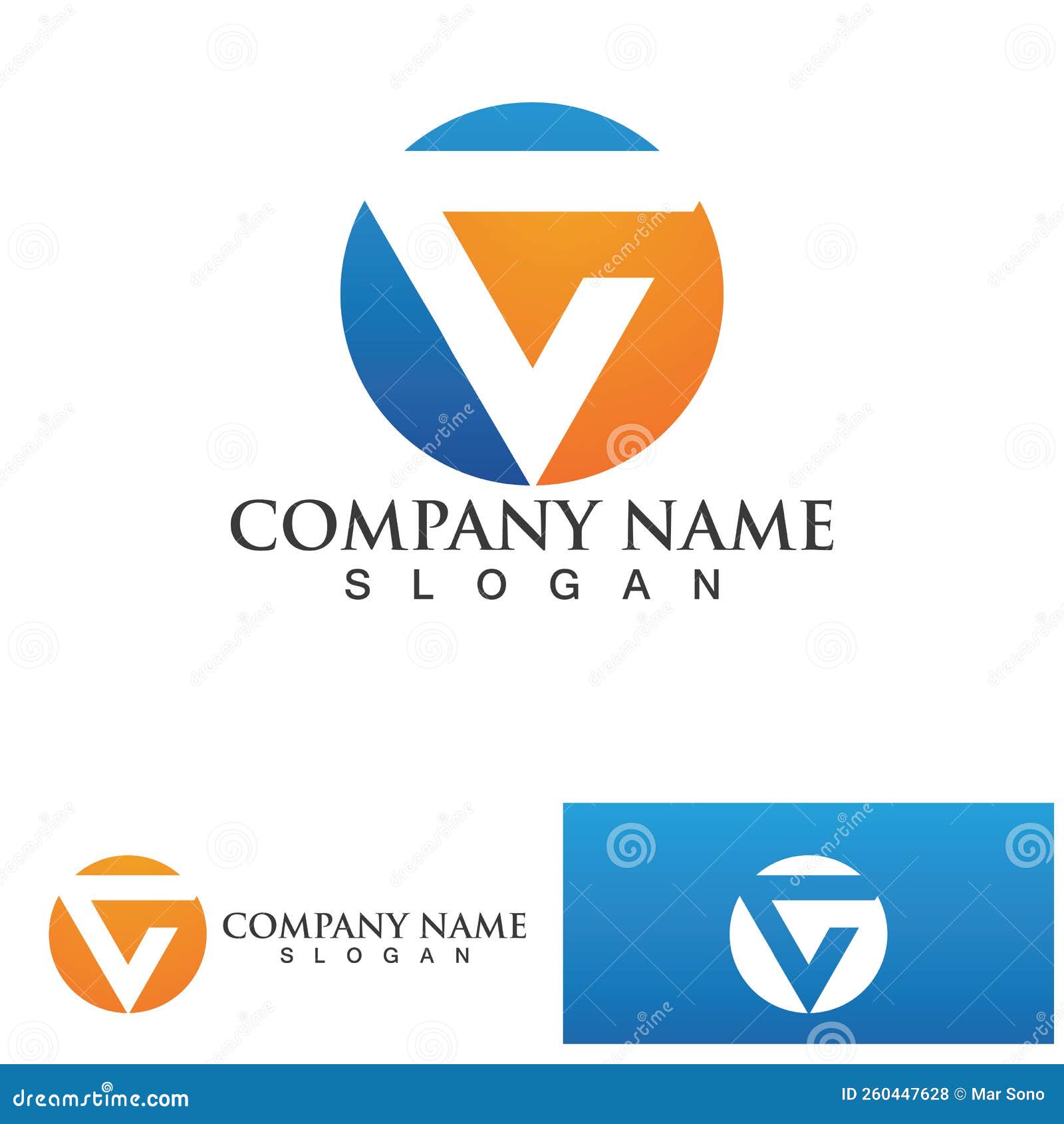 V Logo and Symbol Vector Template Stock Vector - Illustration of ...