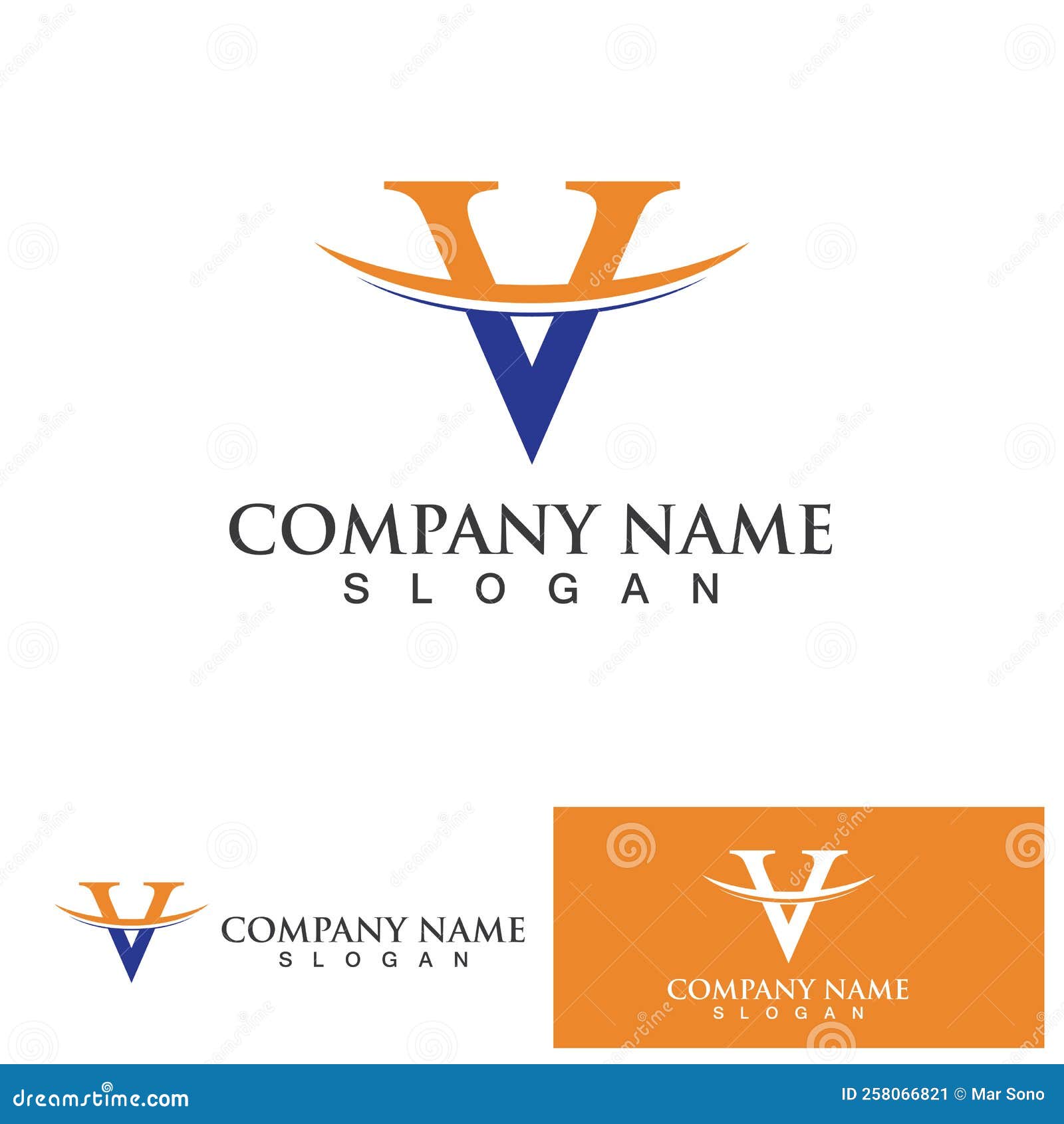 V Logo Template Vector Icon Illustration Stock Vector - Illustration of ...