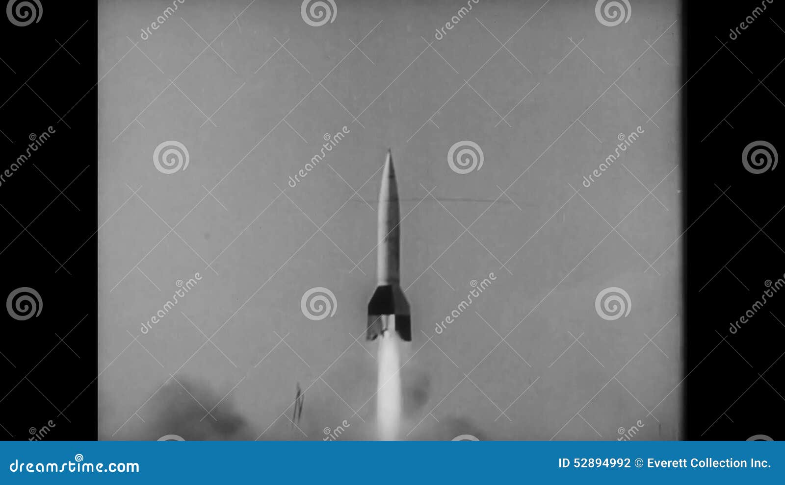 V-2 Missile Launch, World War II Stock Footage - Video of motion ...