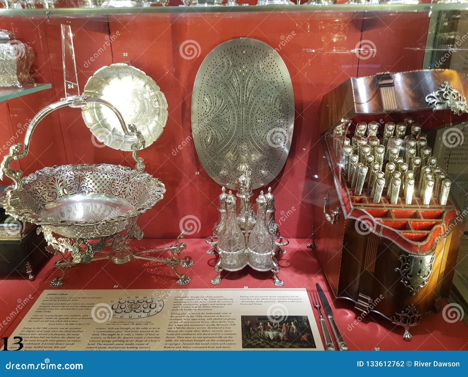Silverware editorial photography. Image of museum, silverware - 133612762