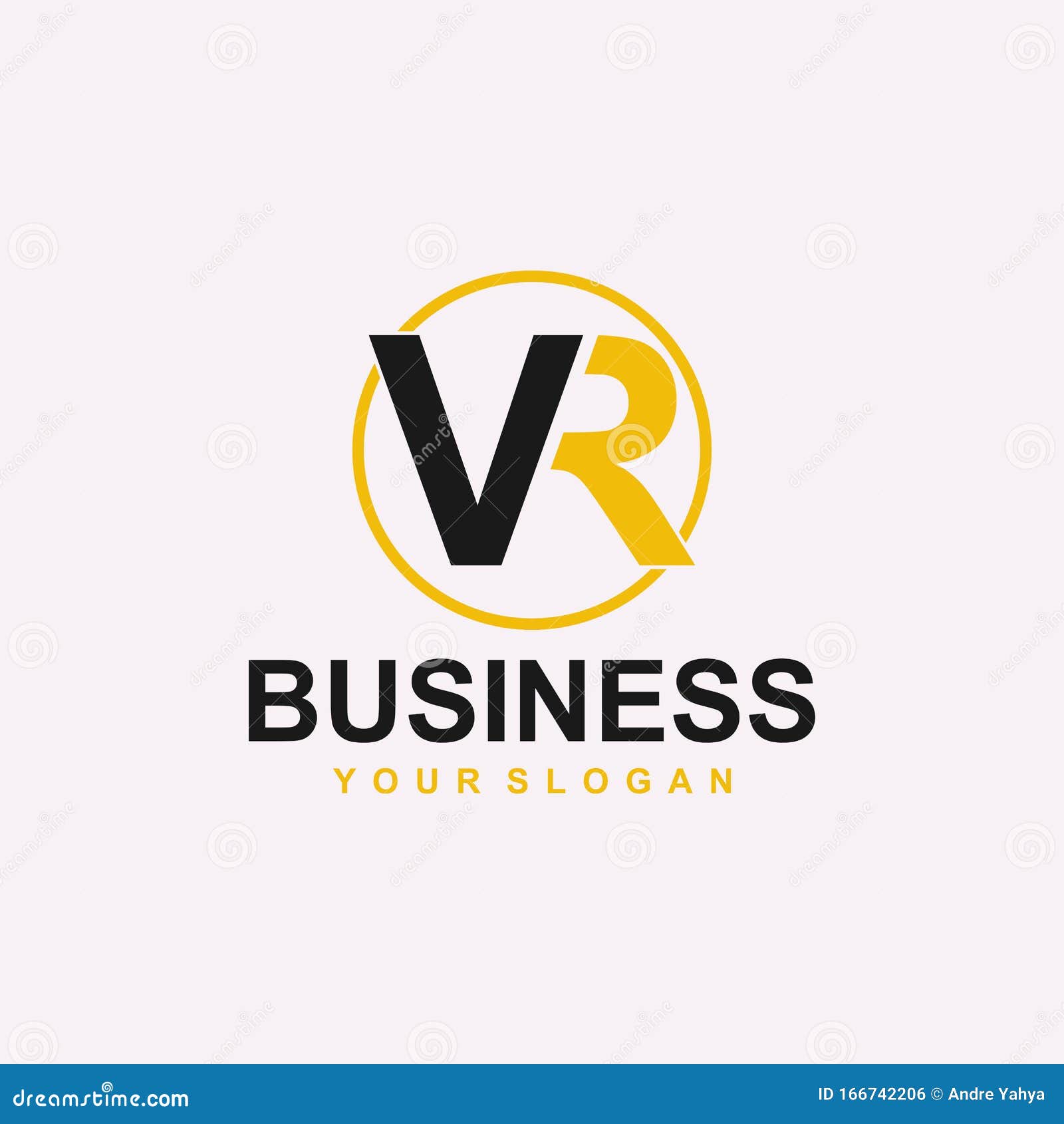 V r logo template stock illustration. Illustration of trendy - 166742206
