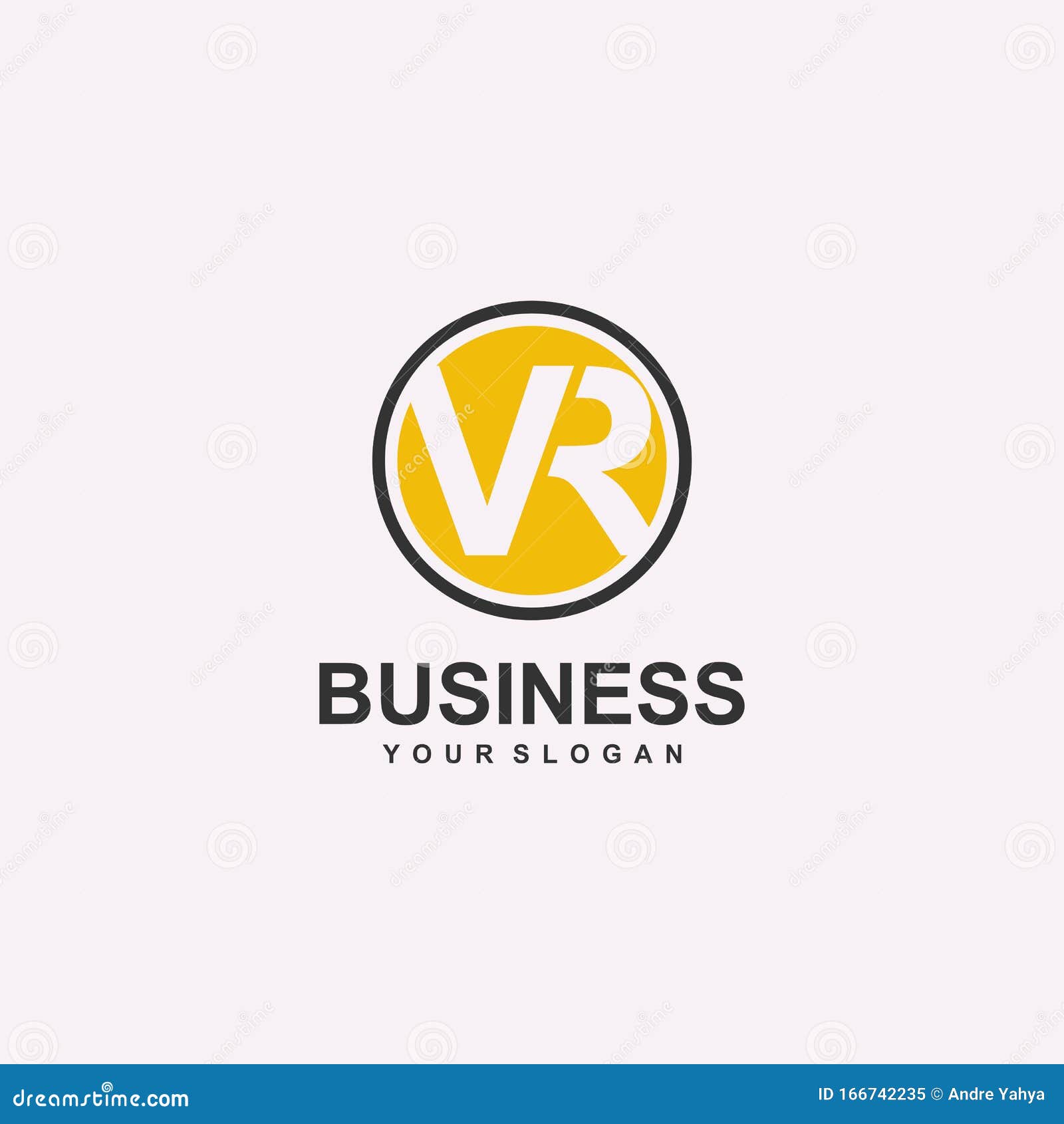 V r logo template stock illustration. Illustration of corporate - 166742235