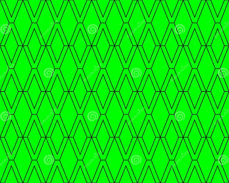 Lime Green V Alphabet Letter Repeating Pattern on Lime Green Background ...