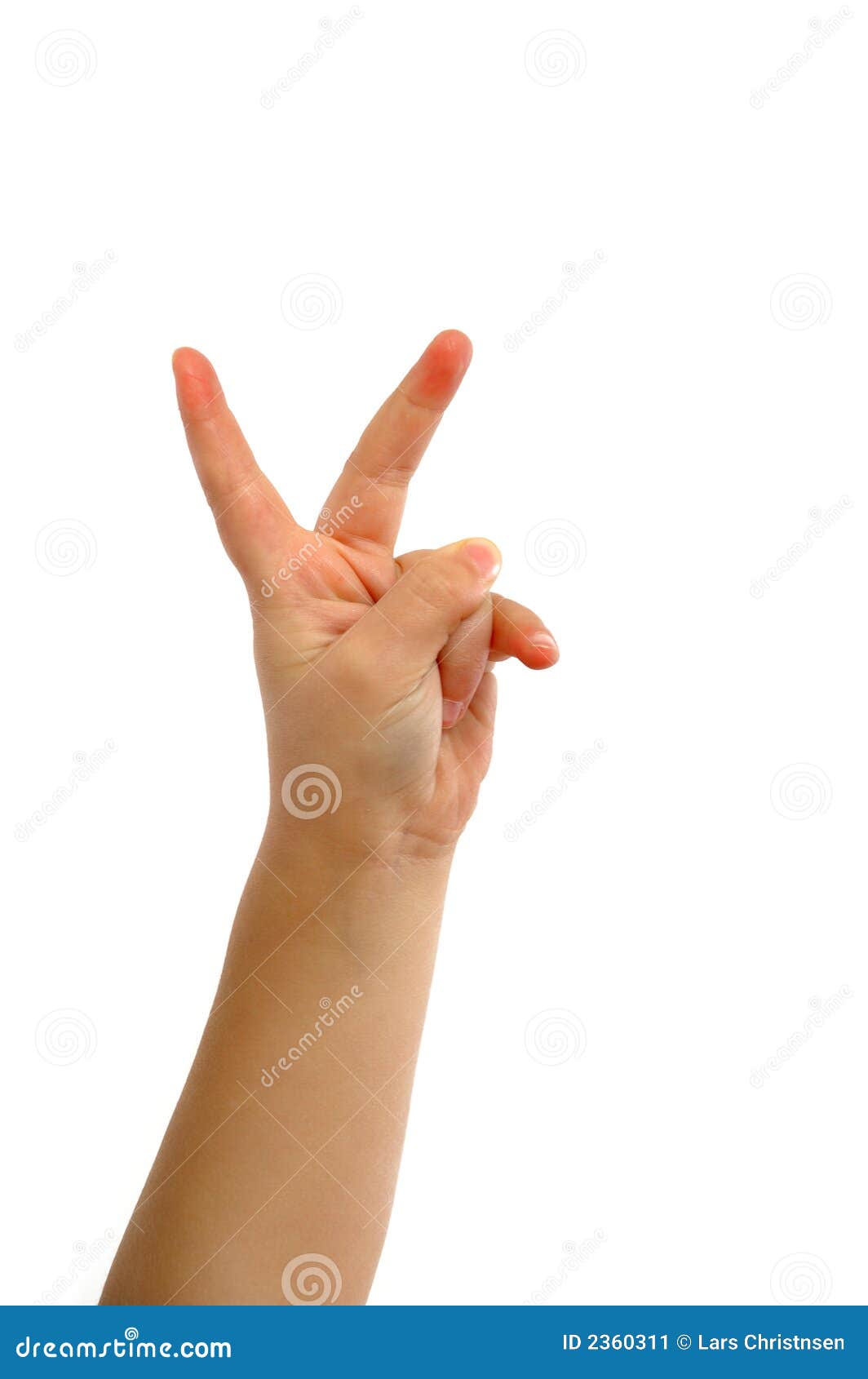 V sign stock image. Image of concept, human, communication - 2360311