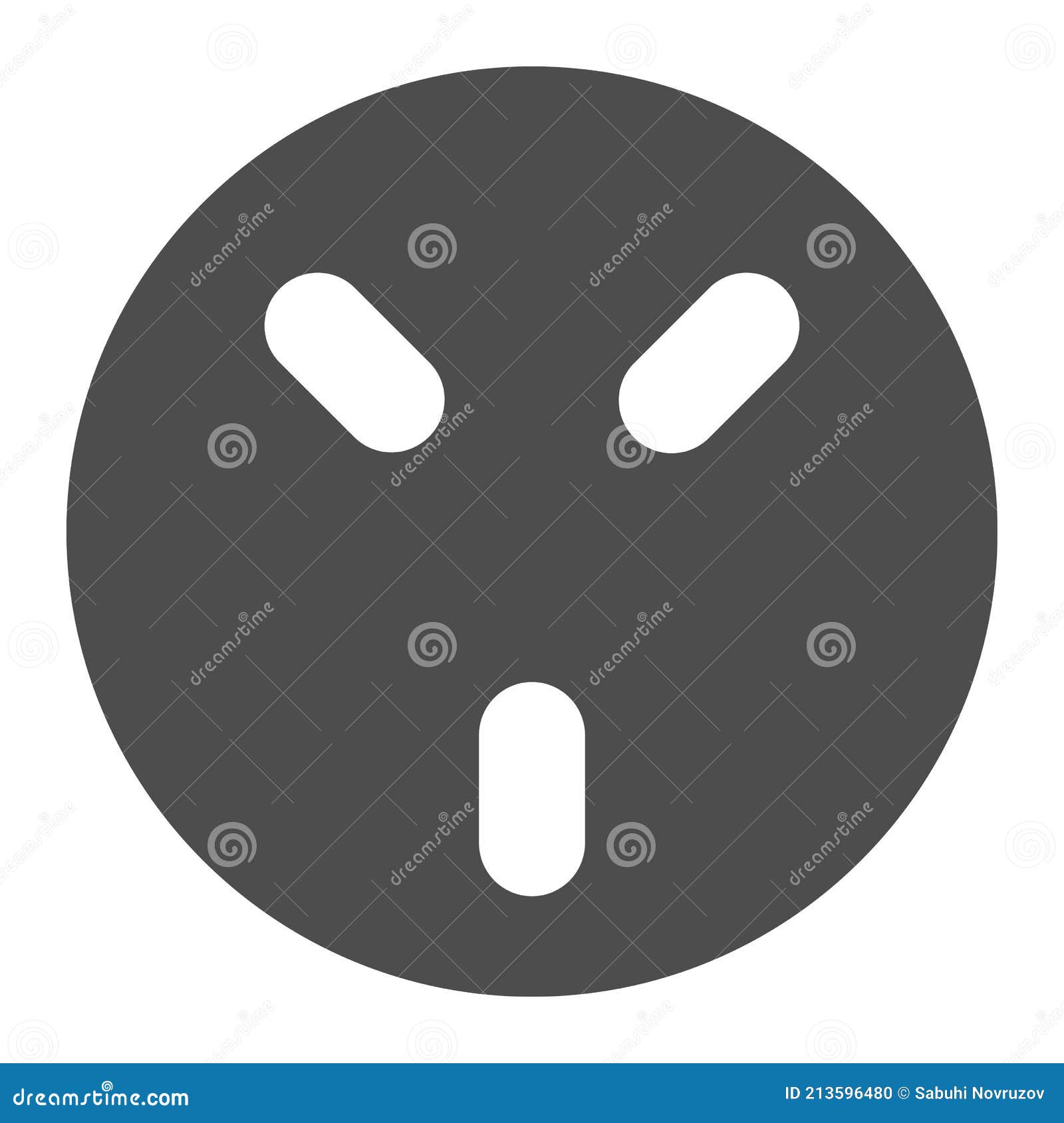 220V Socket Solid Icon, Electric Car Concept, Universal Wall Socket ...