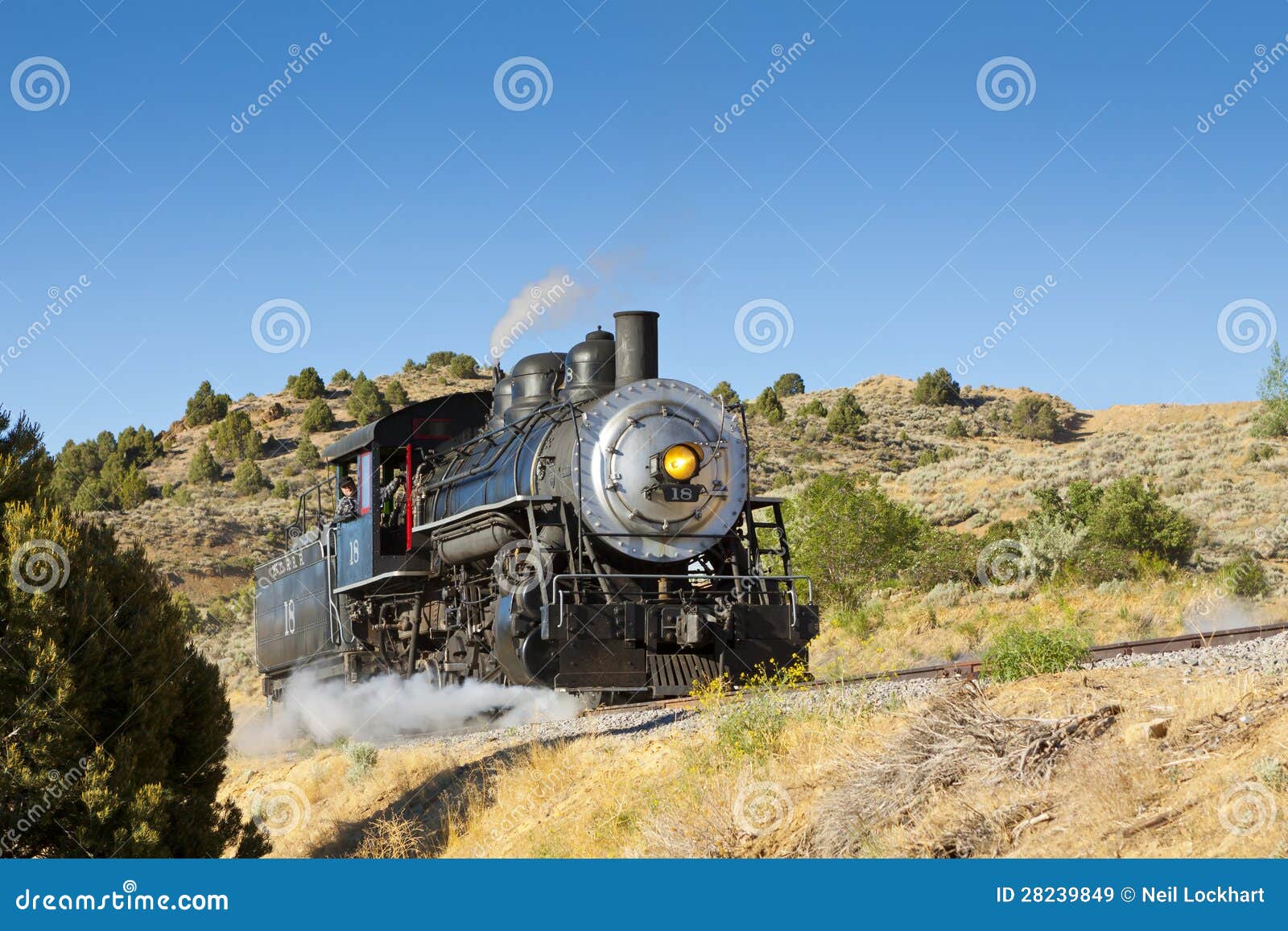 V&T Steam Engine editorial stock image. Image of eight - 28239849