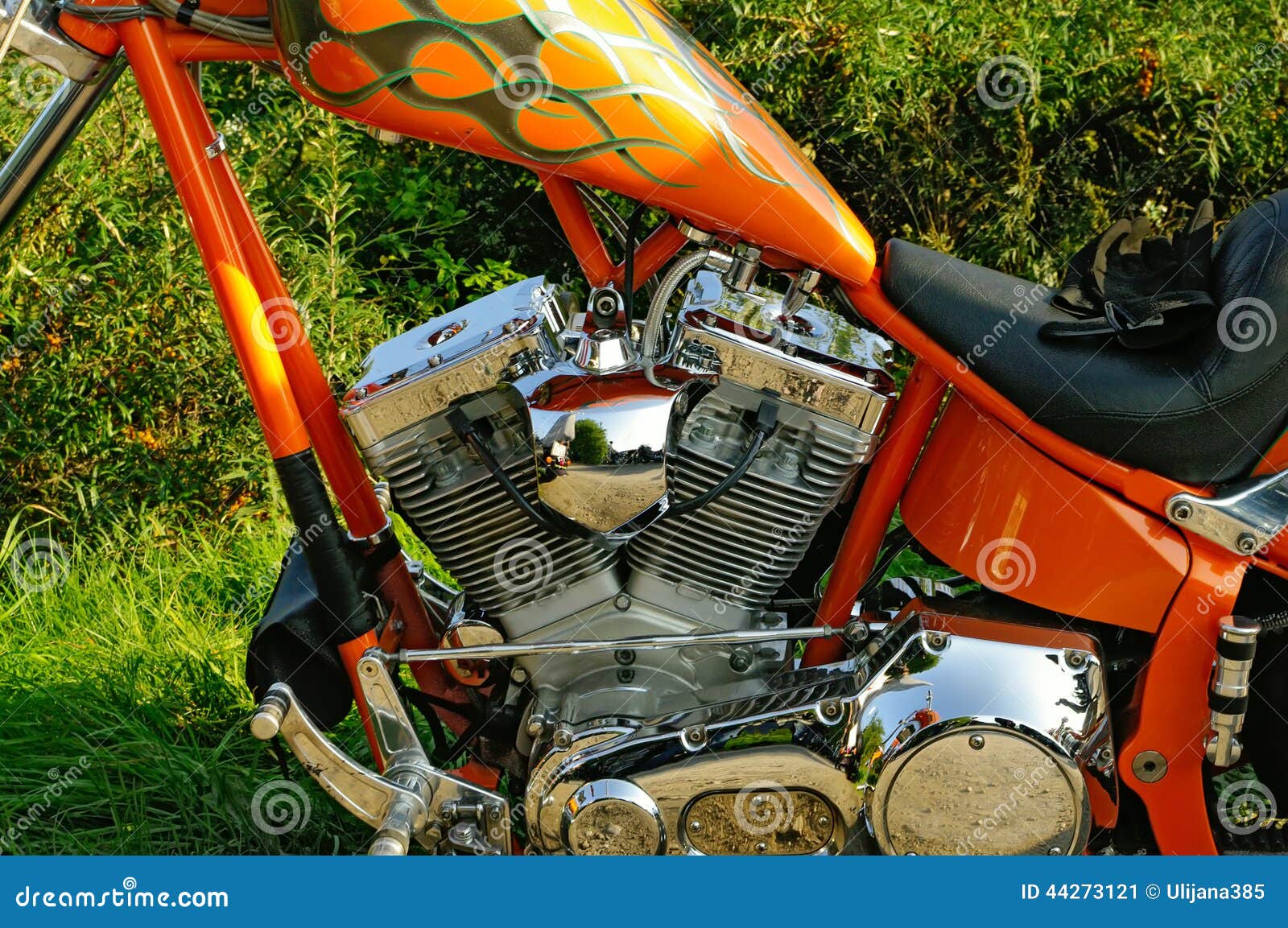 V-twin motorcycle engine editorial photo. Image of competition - 44273121