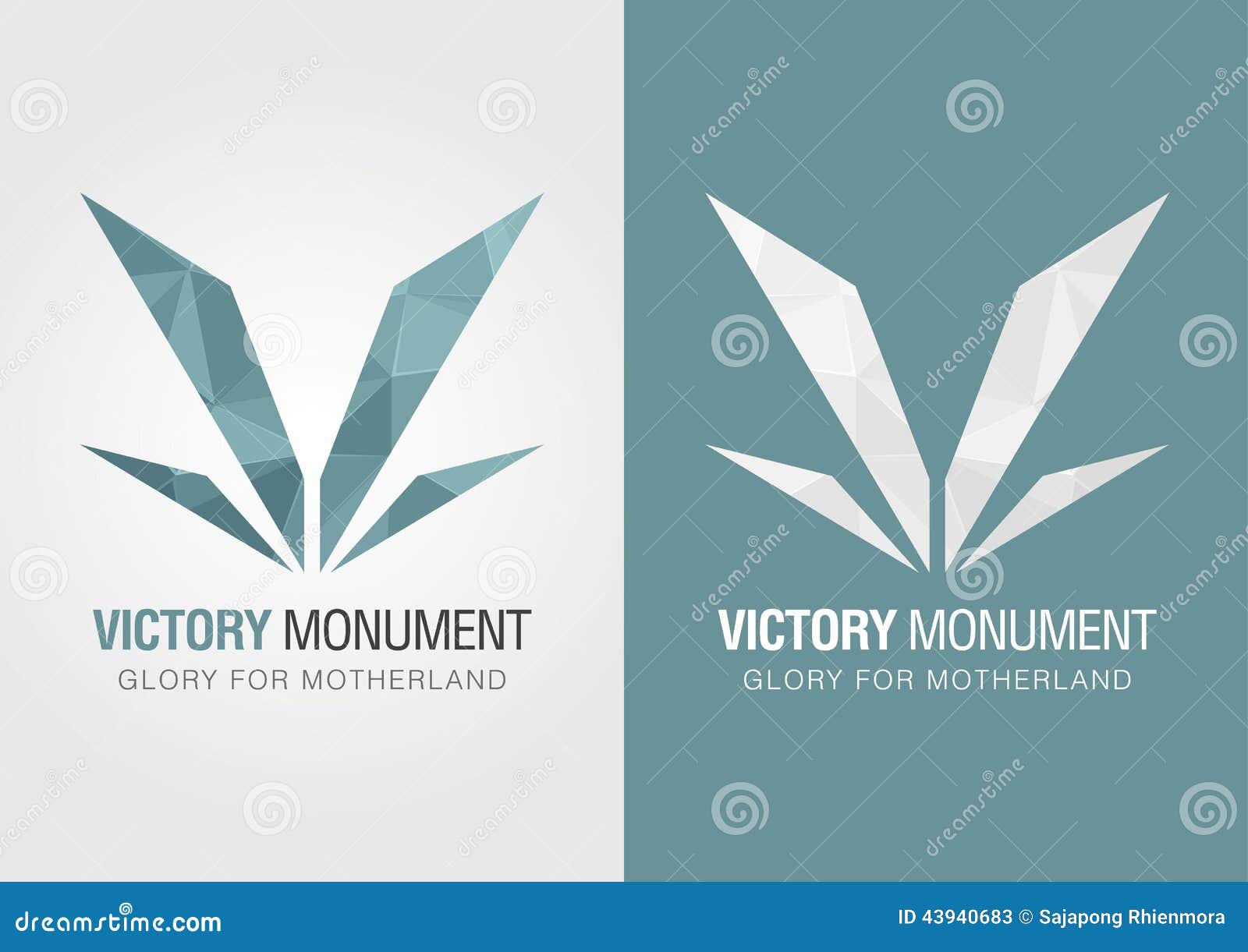 V Victory Icon Symbol from an Alphabet Letter V. Stock Vector ...