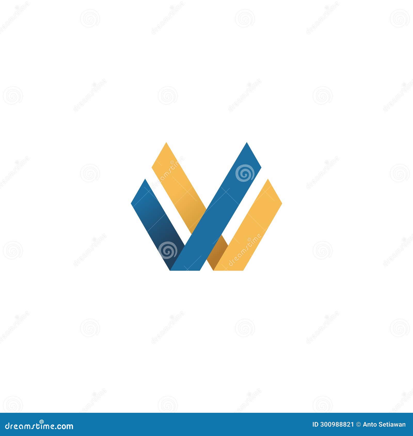 V and W Logo Vector. VW Logo Template Stock Illustration - Illustration ...