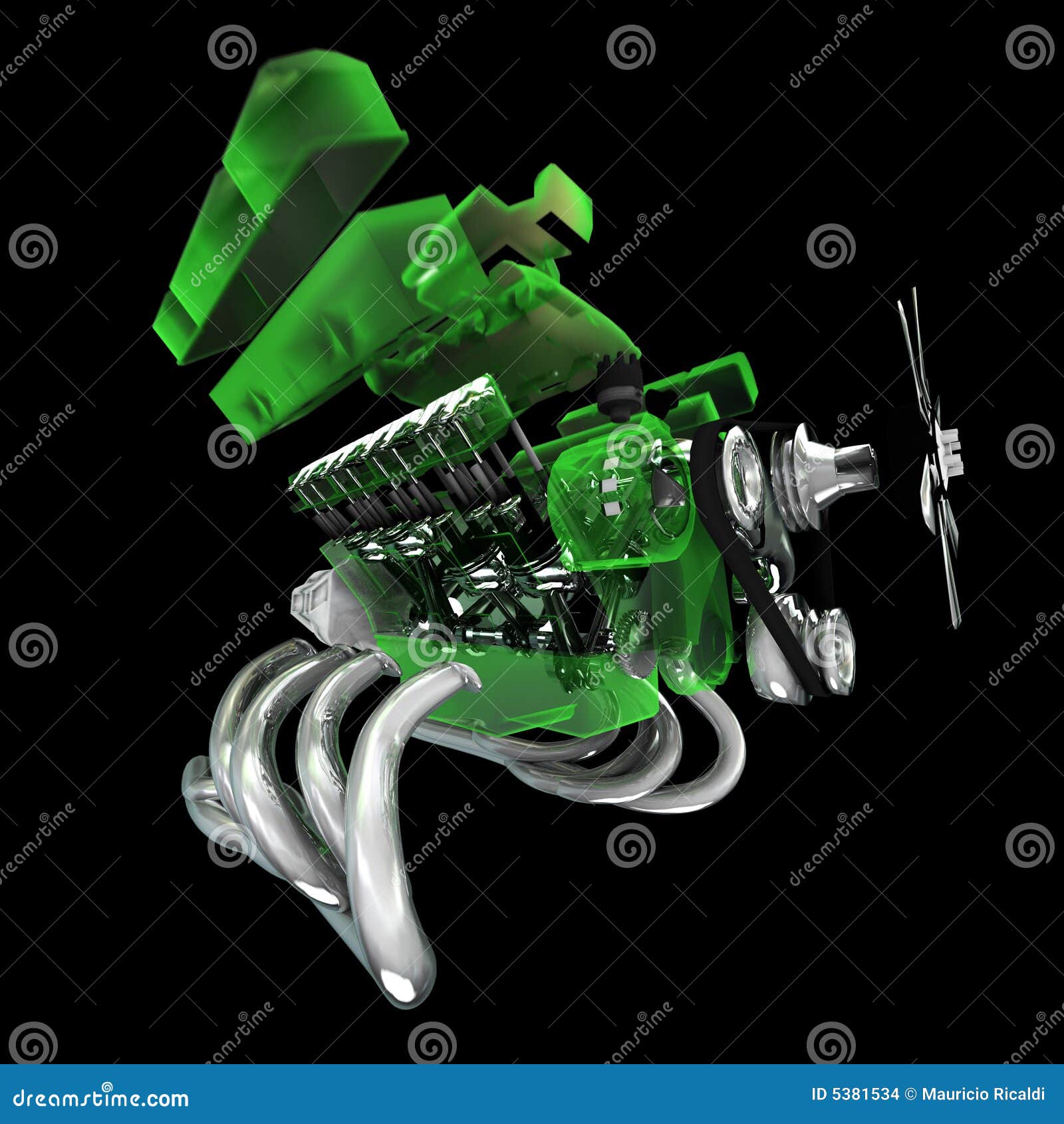 V8 Engine stock illustration. Illustration of eight, automobile - 5381534