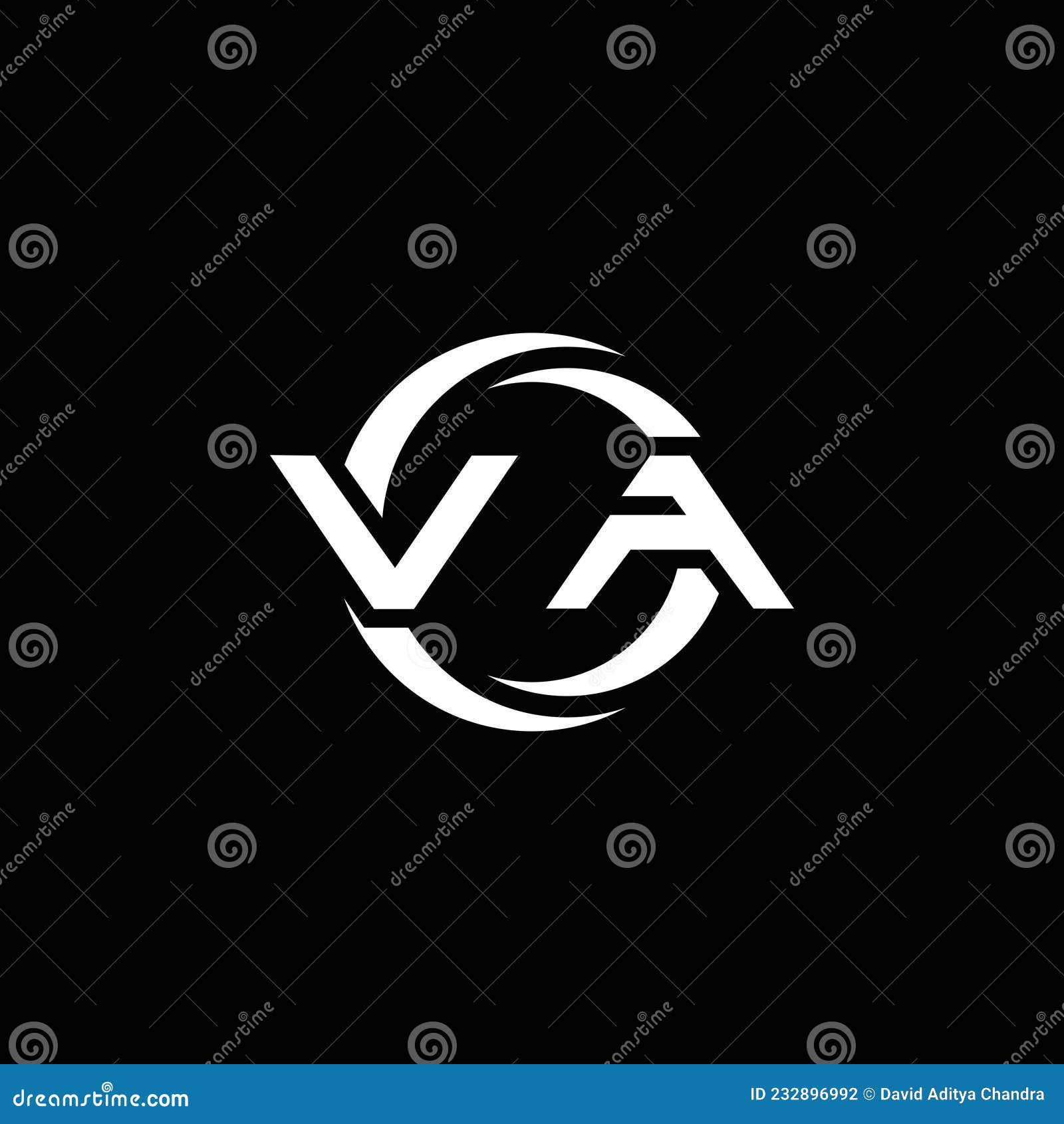 VA Logo Monogram Design Template Stock Vector - Illustration of graphic ...