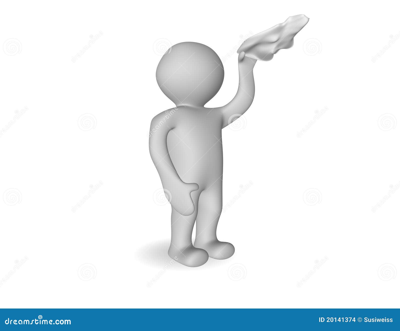 Vaarwel het golven stock illustratie. Illustration of illustratie ...