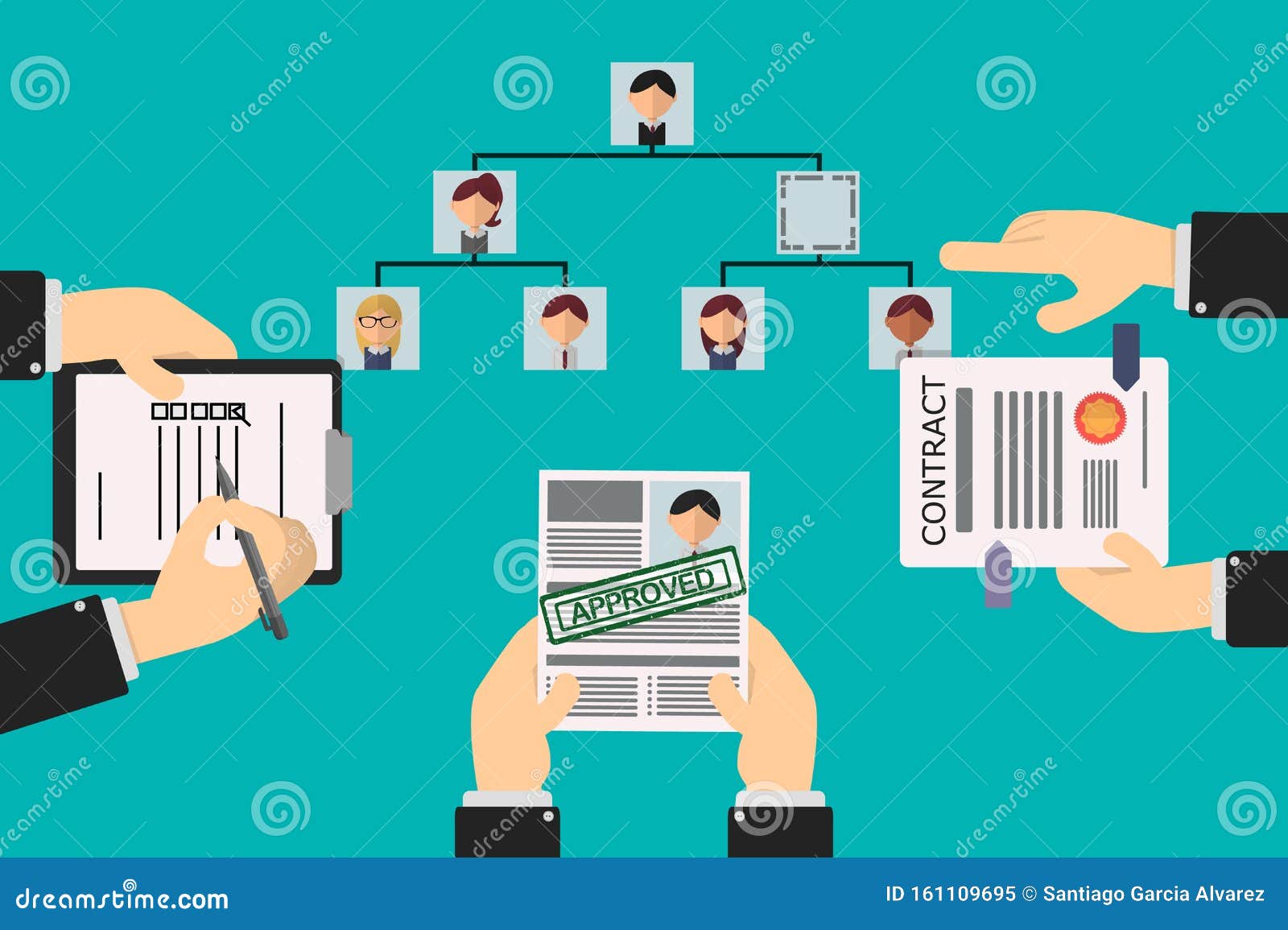 Hierarchy, Employee Structure Icon Cartoon Vector | CartoonDealer.com ... Hierarchy, Employee Structure Icon Cartoon Vector | CartoonDealer.com ...
