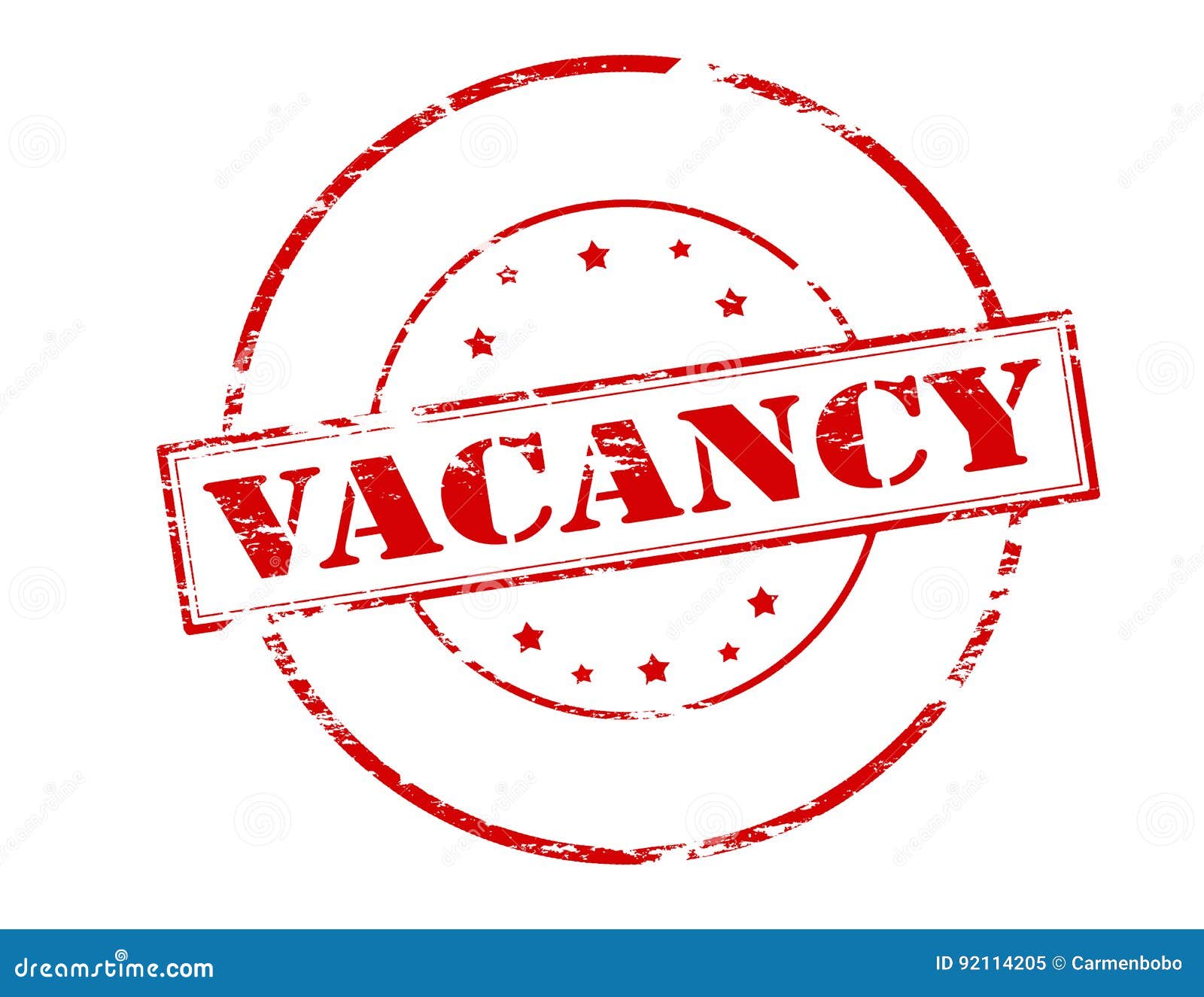 Vacancy stock illustration. Illustration of vacation - 92114205