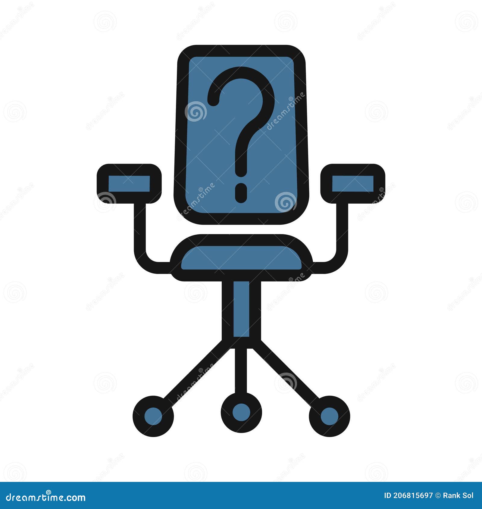 Vacancy, Vacant Line Isolated Vector Icon Can Be Easily Modified and ...