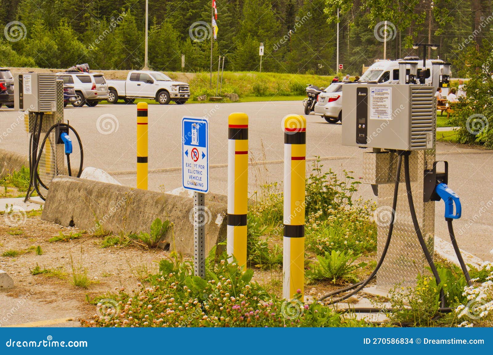 Vacant EV Charging Stations Editorial Image | CartoonDealer.com #270586834 Vacant EV Charging Stations Editorial Image | CartoonDealer.com #270586834