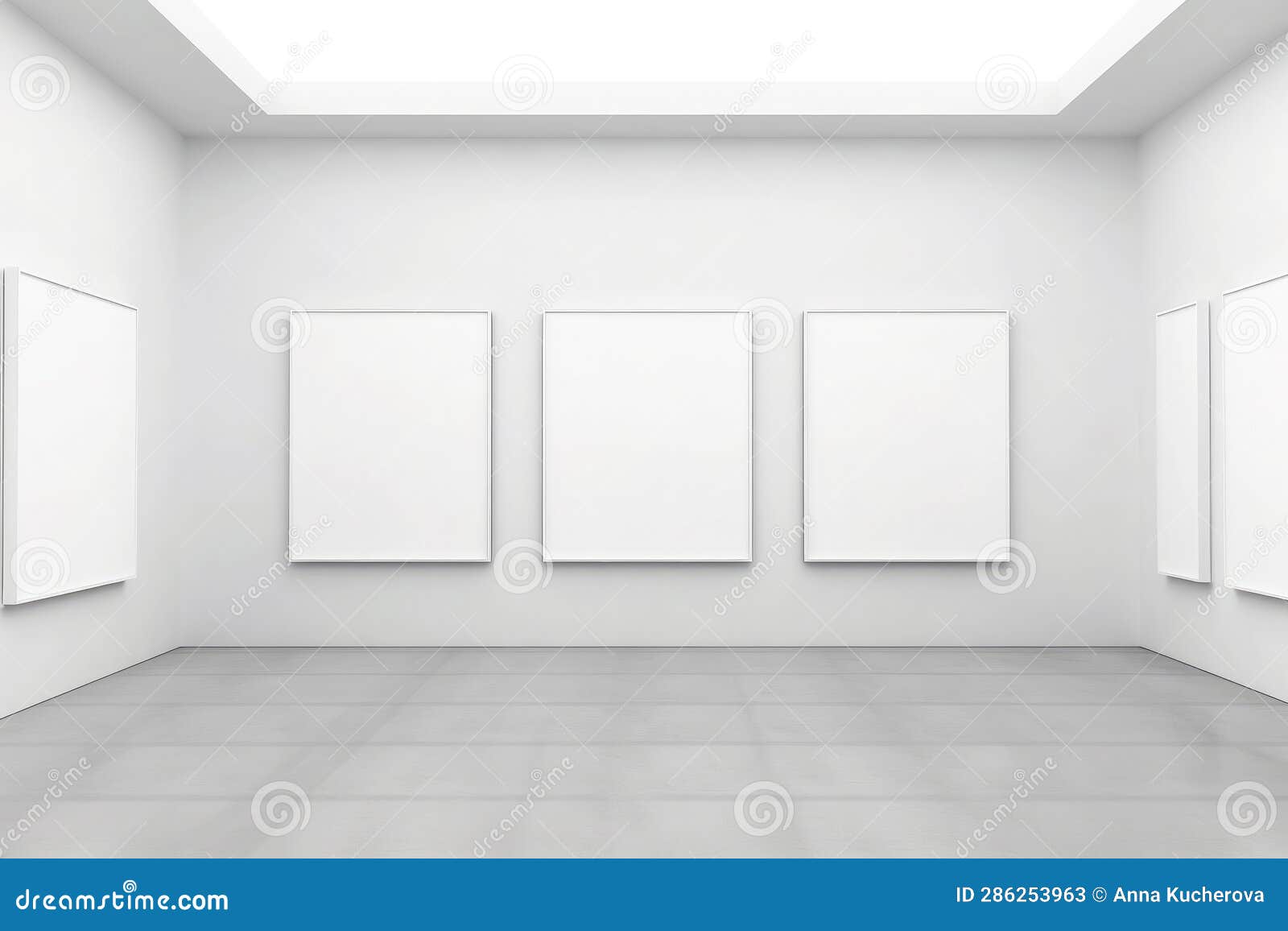 Visual Art Gallery Background Royalty-Free Illustration | CartoonDealer ...