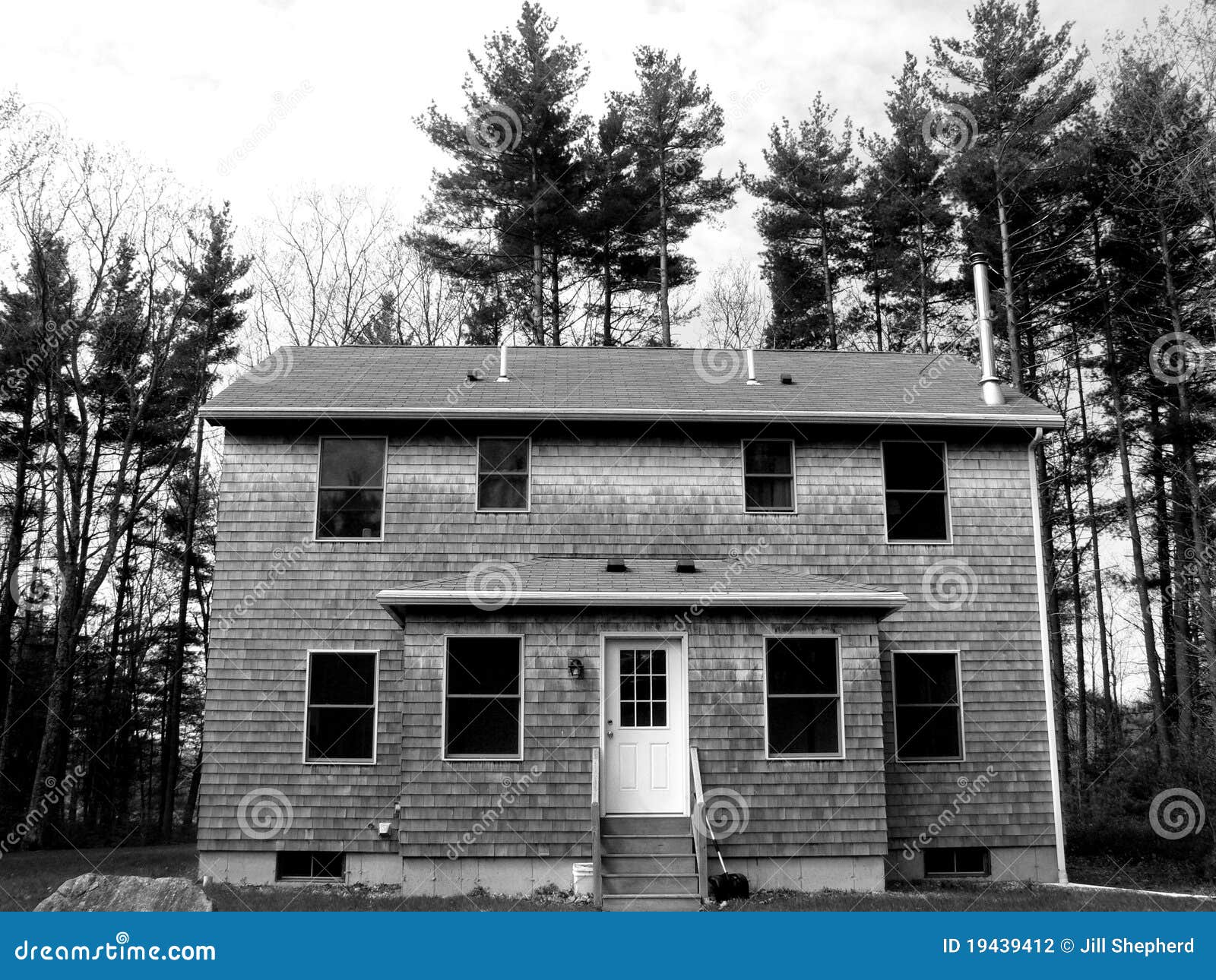 Vacant house stock photo. Image of home, architecture - 19439412