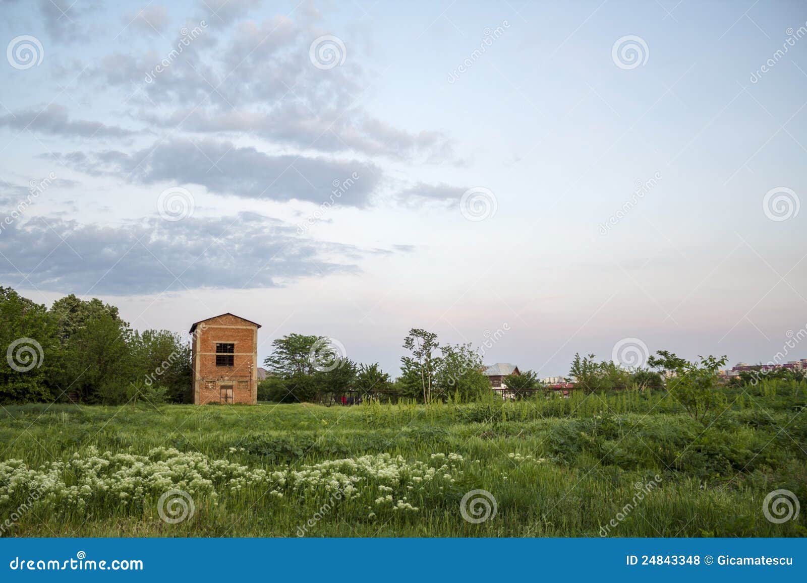 Vacant land stock photo. Image of constructions, house - 24843348