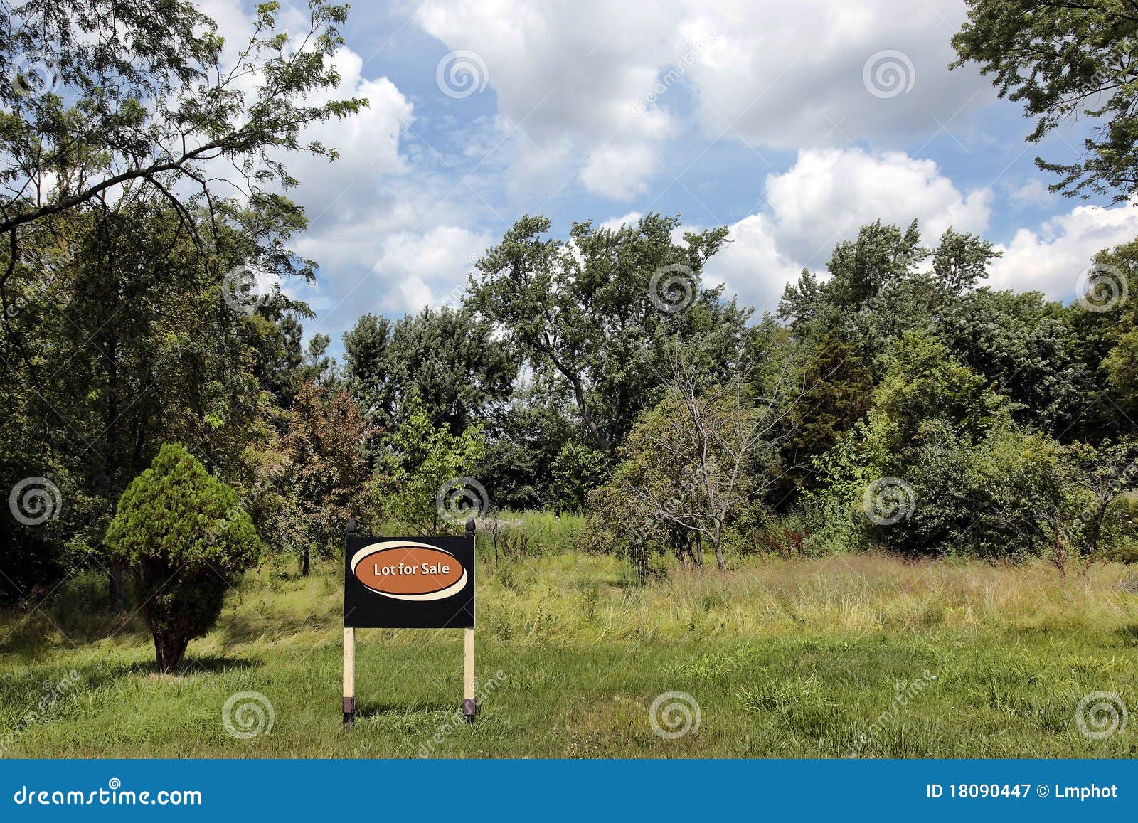 Vacant lot for sale stock image. Image of estate, exterior - 18090447