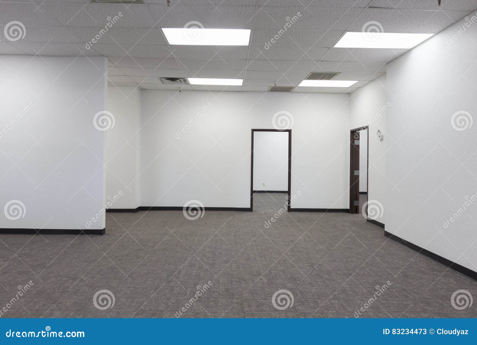 Vacant Office Space stock image. Image of carpet, vacant - 83234473