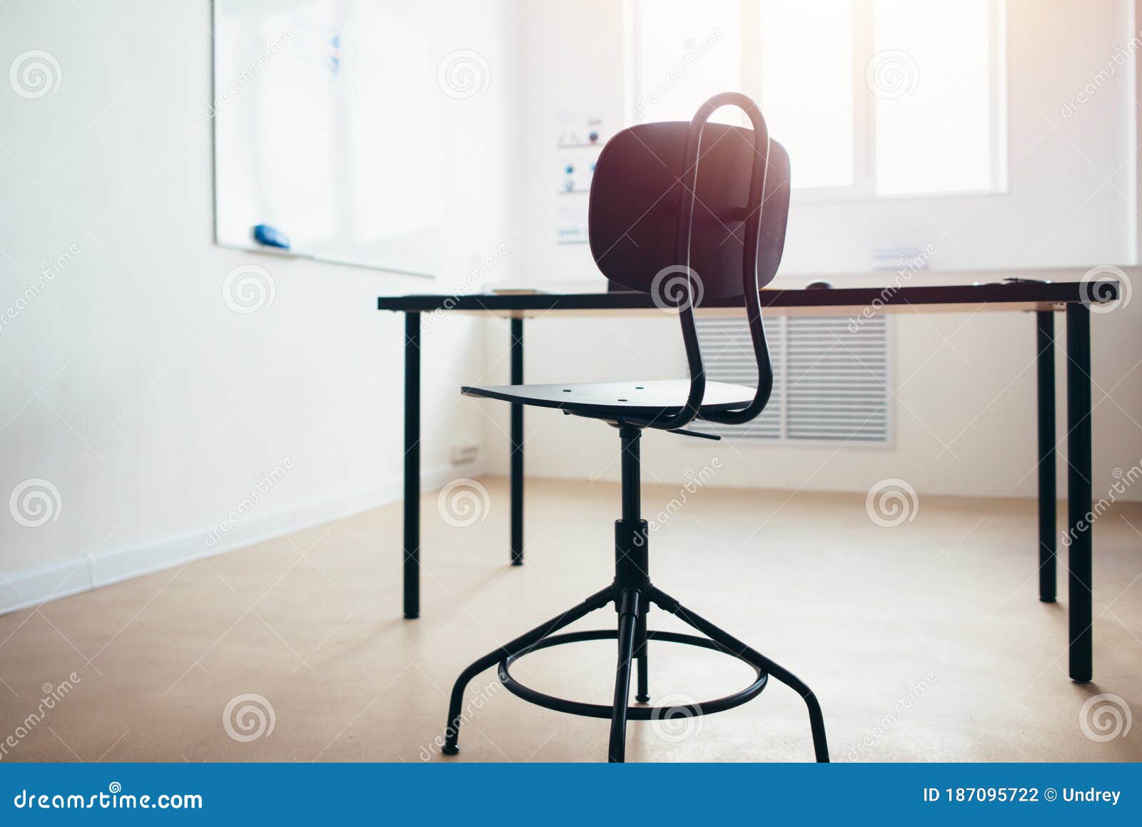 Vacant Place Empty Work Area in Office Stock Photo - Image of labour ...