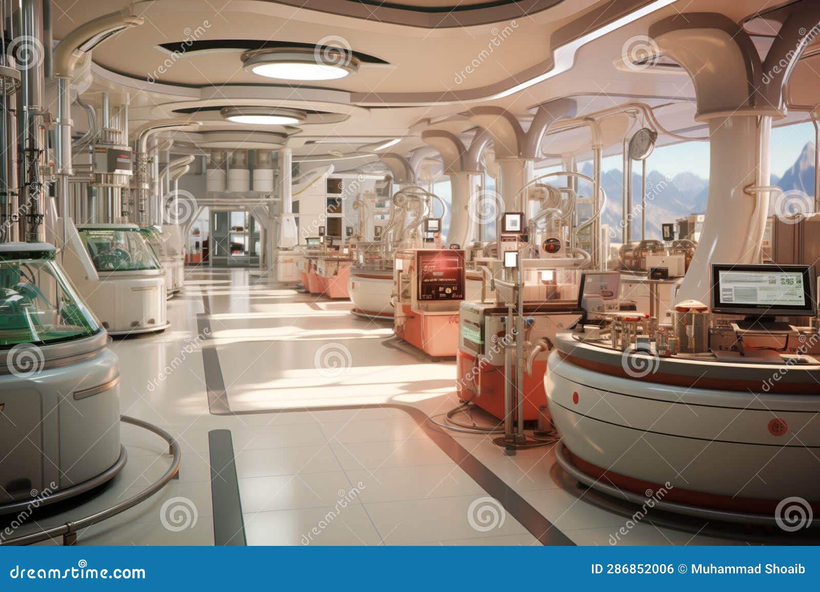 Vacant Science Lab, Once Bustling with Experiments, Now Echoes with ...