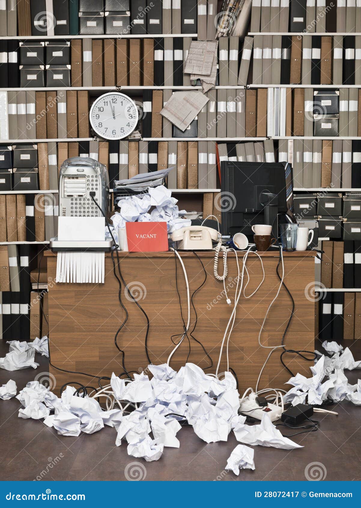 Vacant sign stock image. Image of vacant, desk, place - 28072417