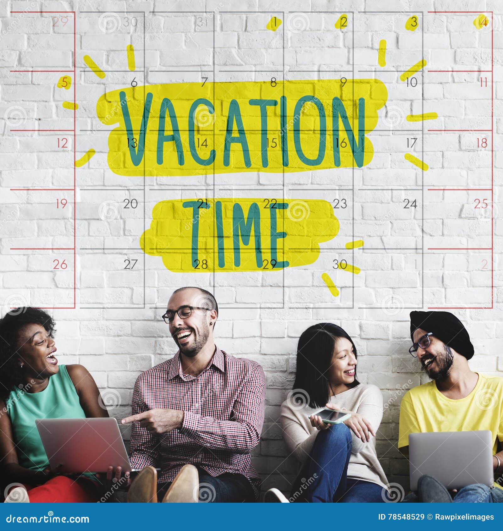 Vacation Break Journey Leave Recreation Travel Concept Stock Image ...