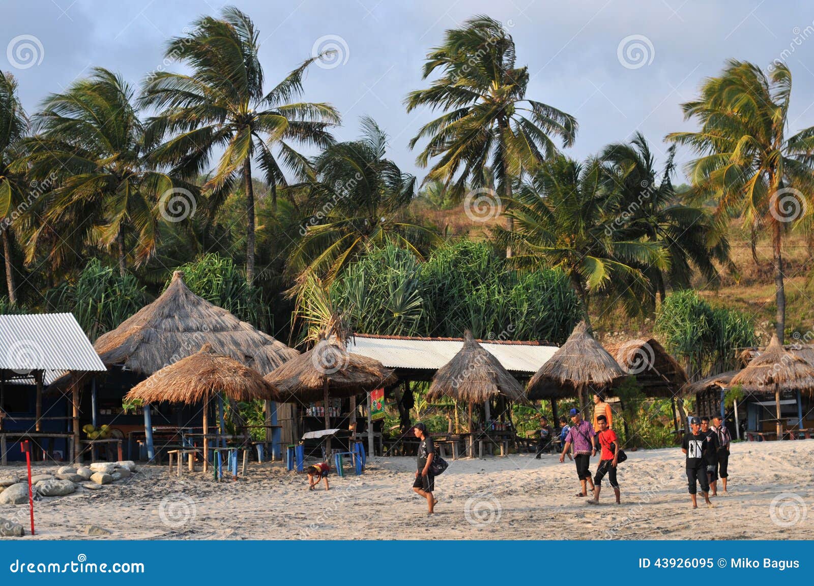 Vacation on Klayar Beach, Pacitan Editorial Image - Image of east ...