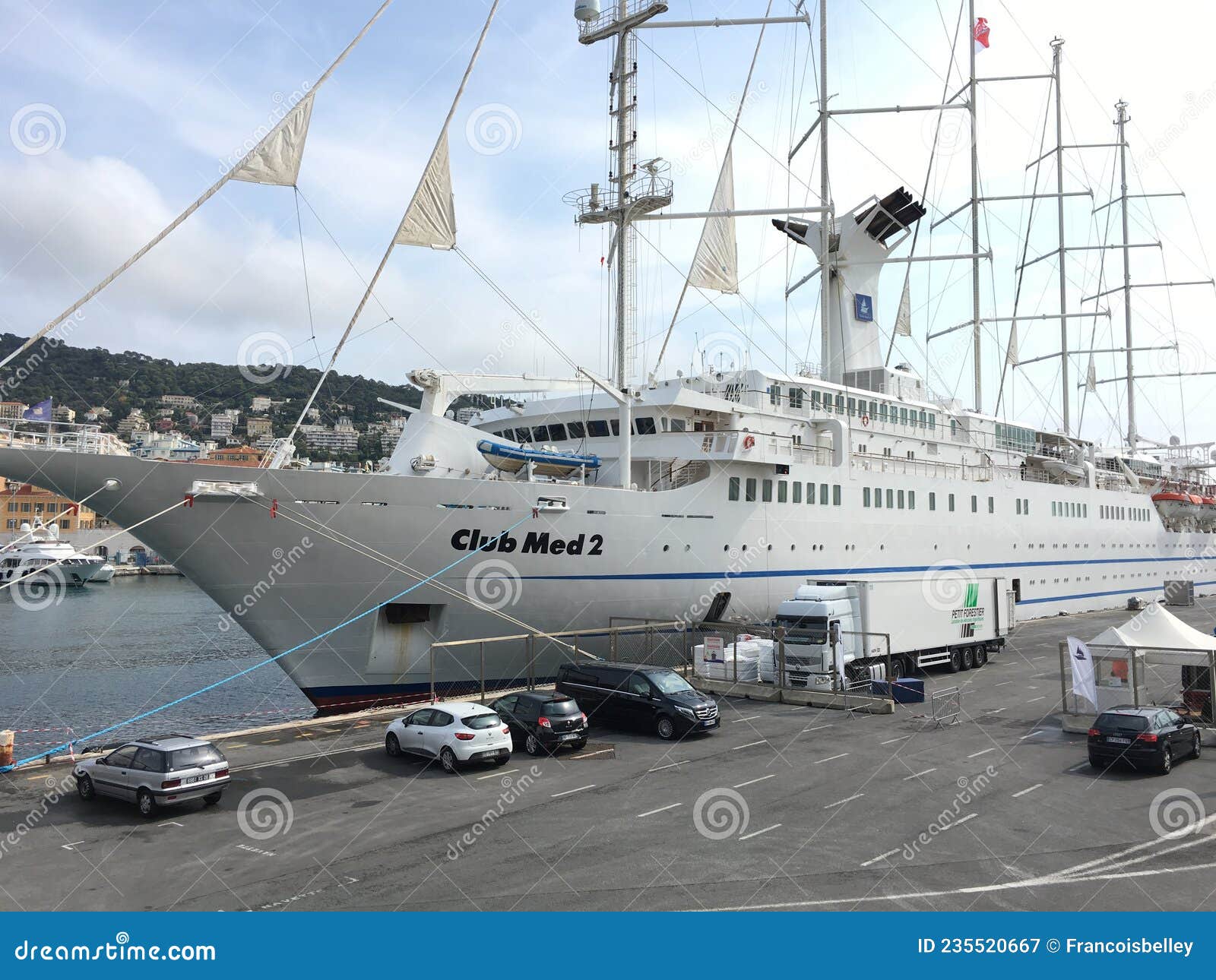 The Club Med Boat in Monaco in 2017 Editorial Photography - Image of ...