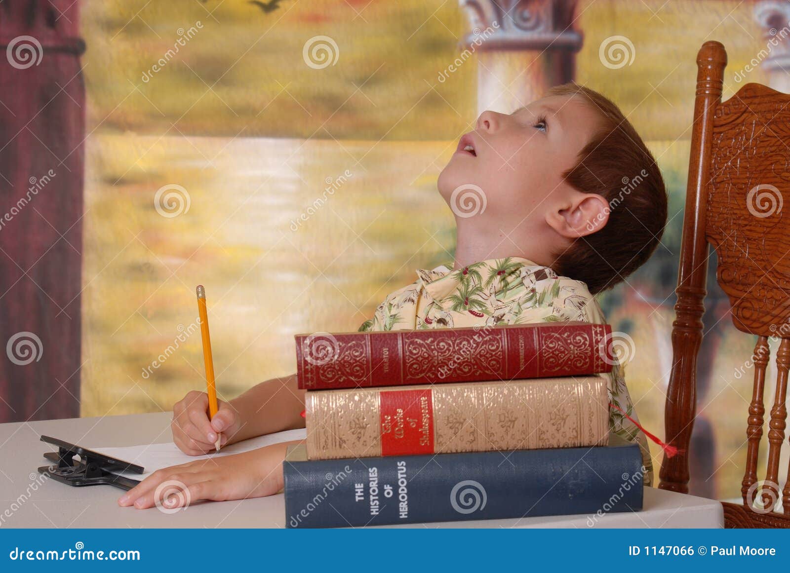 Vacation Study 8 stock photo. Image of kids, writing, students - 1147066