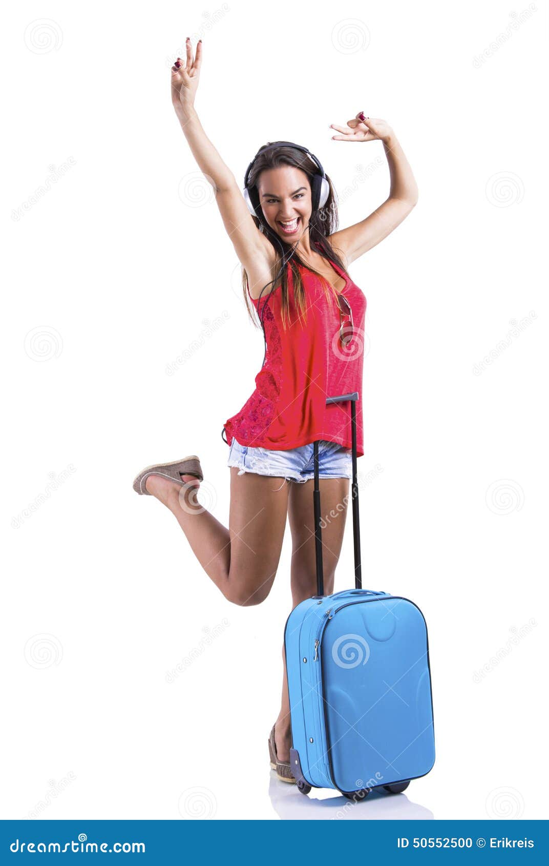 Vacation Time stock photo. Image of laugh, holiday, smile - 50552500