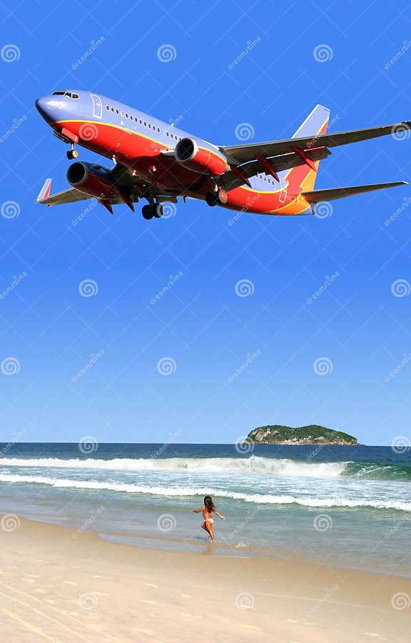 Vacation time, jet stock photo. Image of flying, aircraft - 1845356