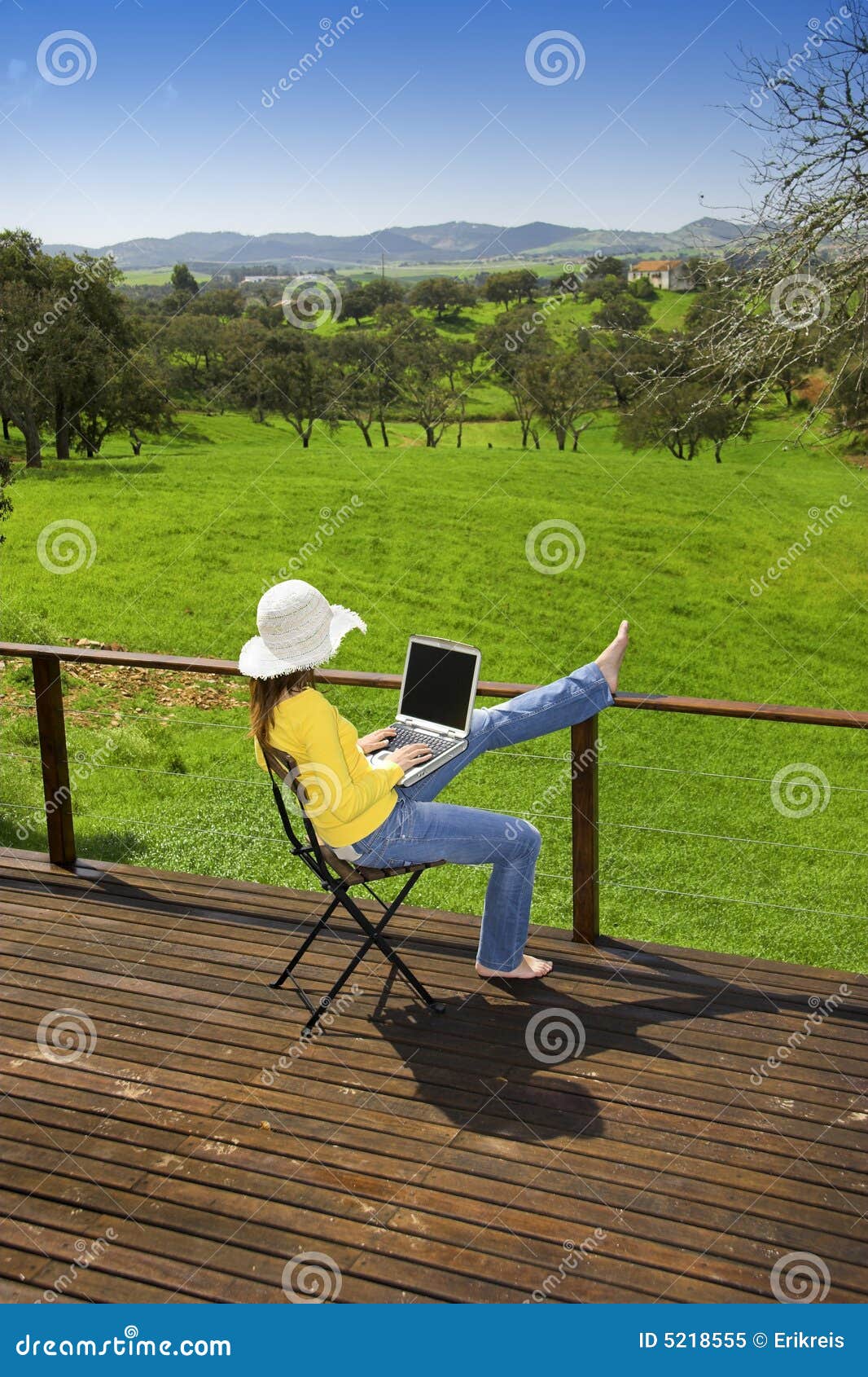 Vacation work stock image. Image of cheerful, beautiful - 5218555