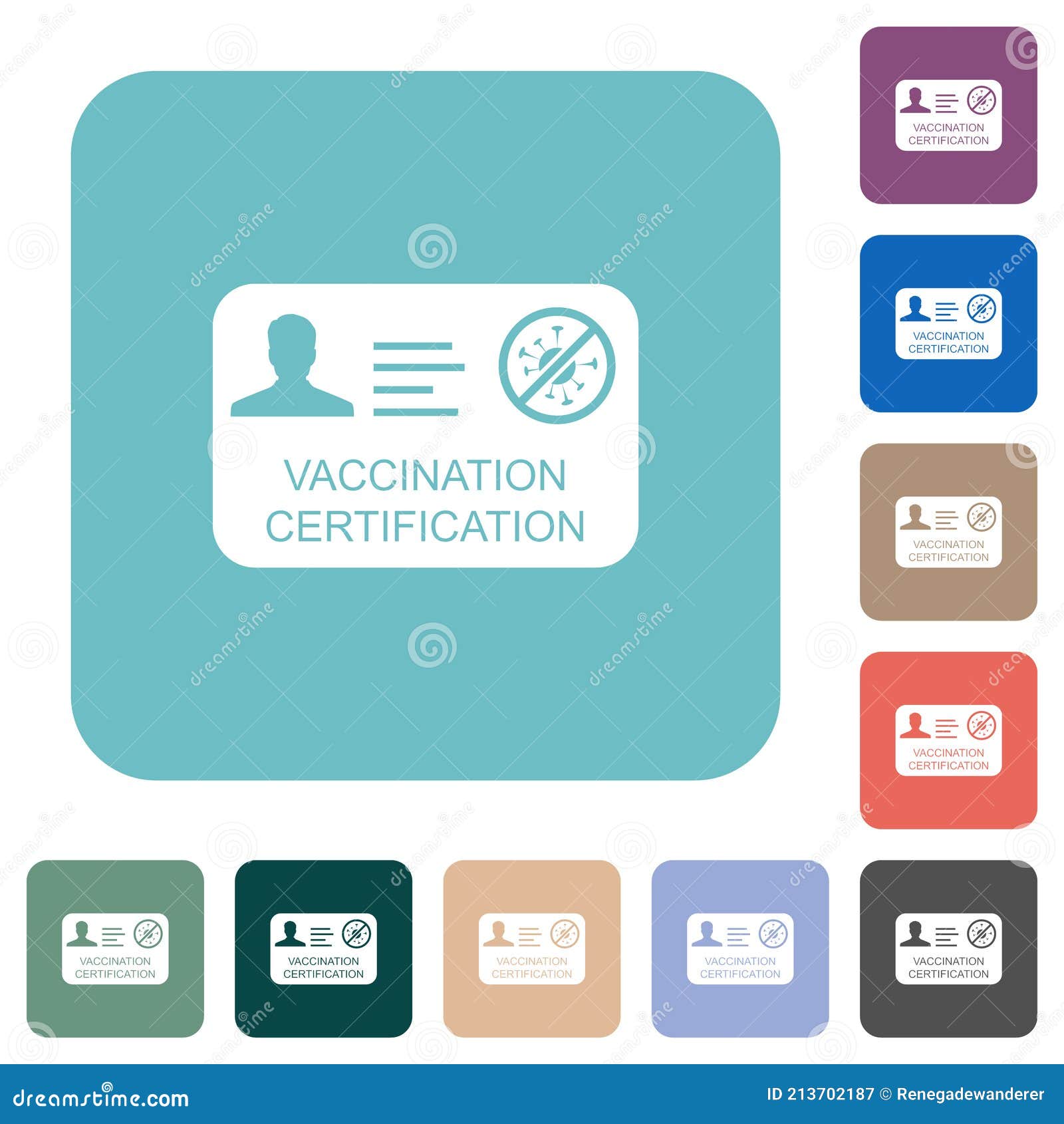 ISO CERTIFICATION Red Rounded Rough Rectangular Stamp Seal With Grunge Textures Cartoon Vector ...