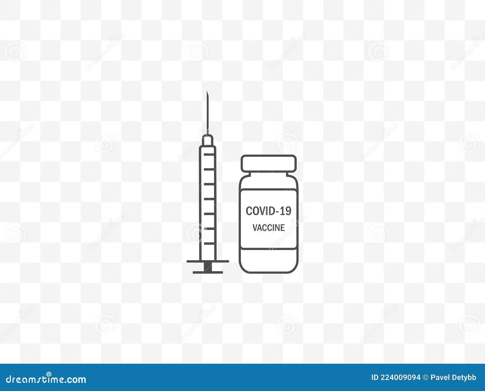Covid-19. Vaccination, Injection, Inoculation Icon. Vector Illustration ...