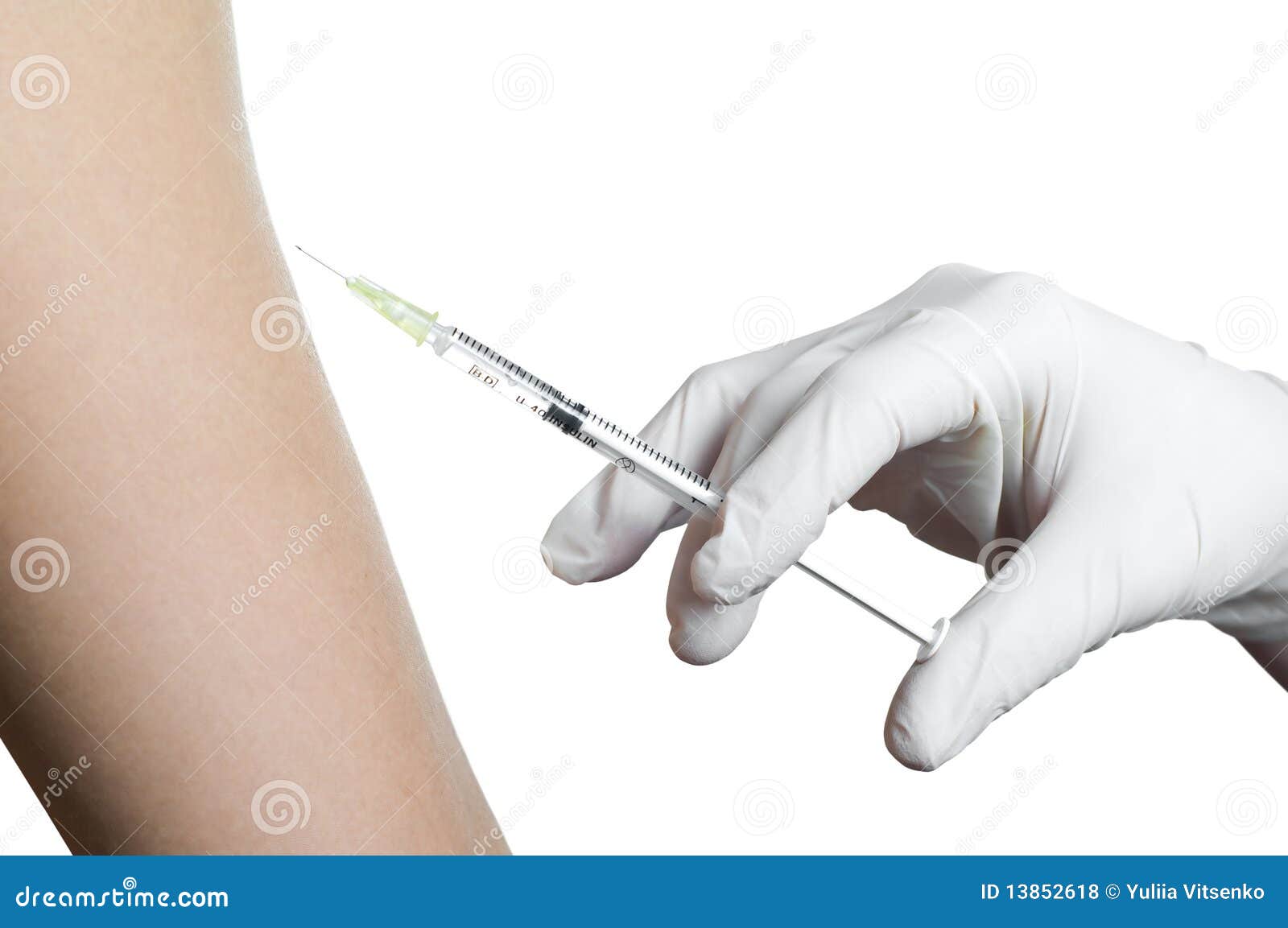 Vaccine And Injection Syringe Prepared On A Table Royalty-Free Stock ...