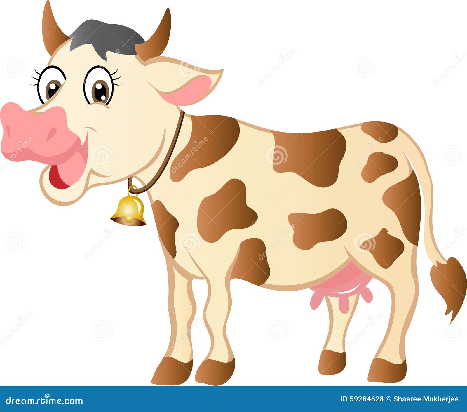 Image clipart vache gratuit