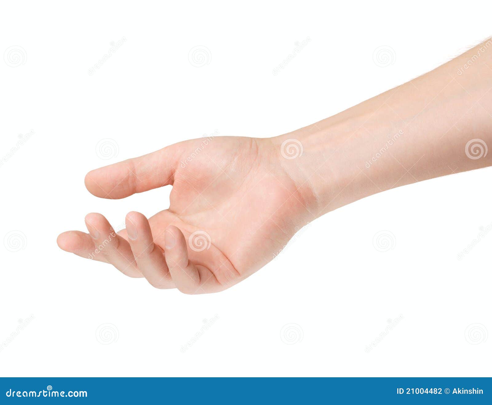 Vacie La Mano Masculina Abierta Foto de archivo - Imagen de toma, ayuda ...