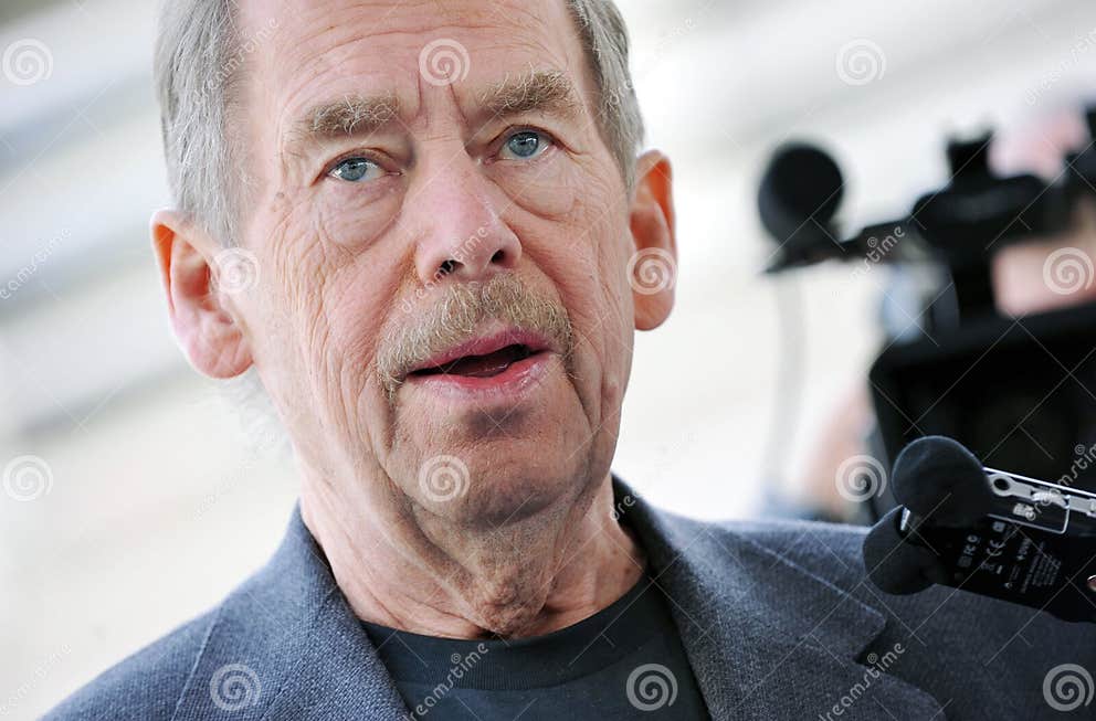 Vaclav Havel editorial photo. Image of democration, prague - 25396496