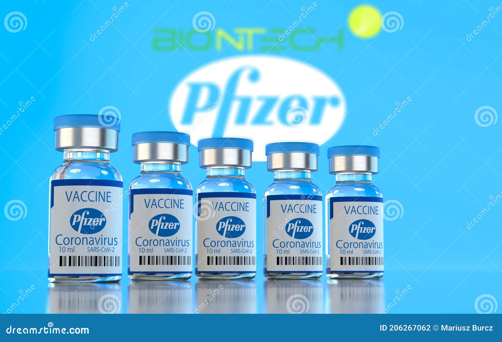 Vacuna Covid19 Desarrollada Conjuntamente Por Pfizer Y Biontech Fotografía editorial - Imagen de ...