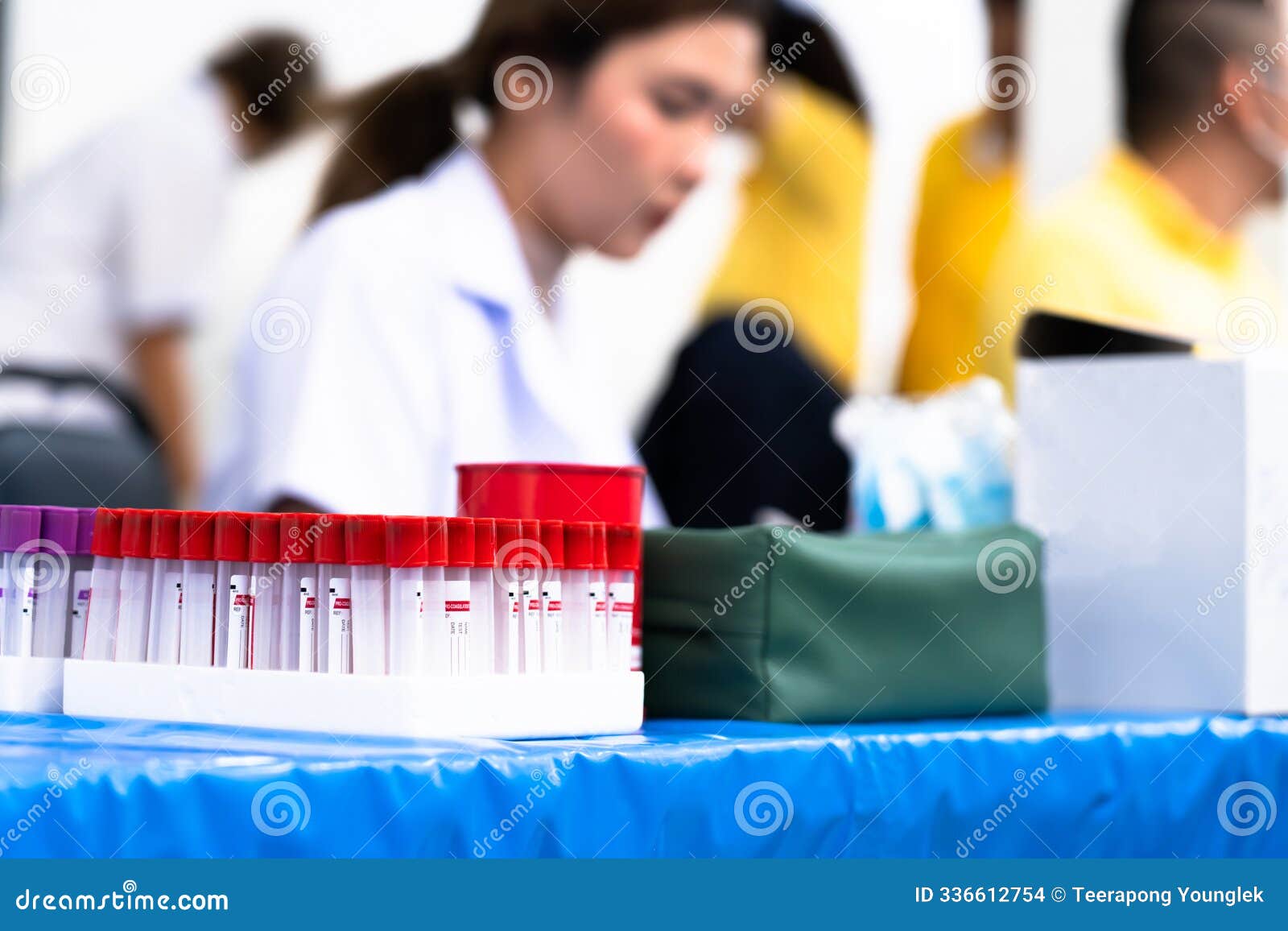 Vacuum Blood Sampling Tube for Medical Laboratory Stock Photo - Image ...