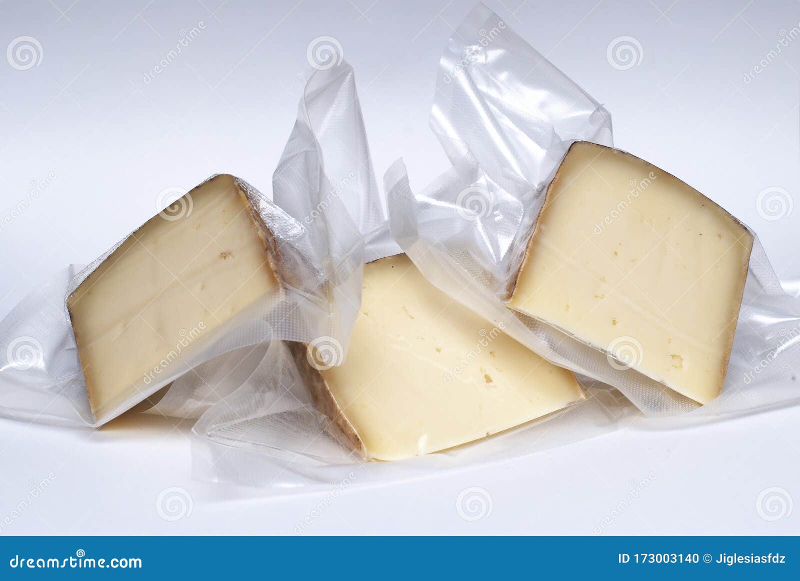 Vacuum Cheese in a White Background Stock Photo - Image of quality ...