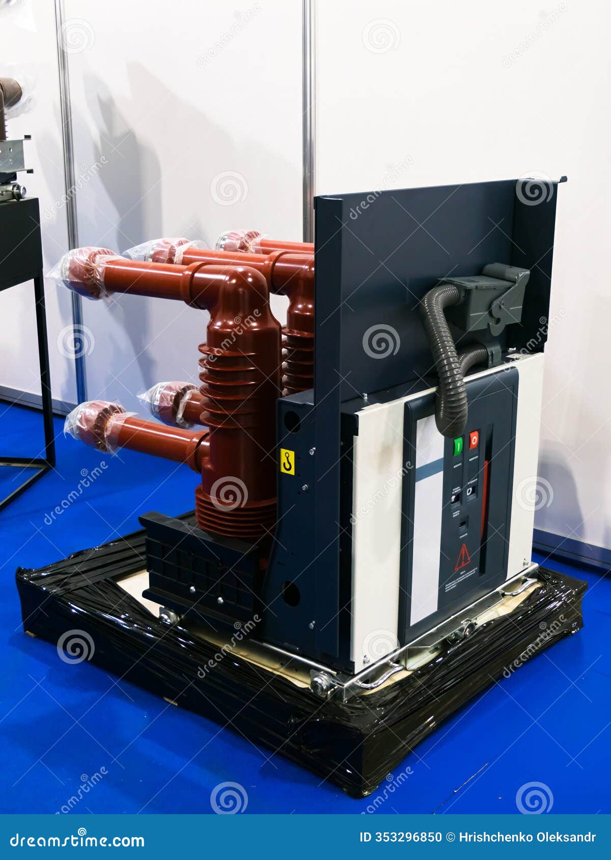 Vacuum Circuit Breaker. Medium Voltage Vacuum Contactor Stock Photo ...